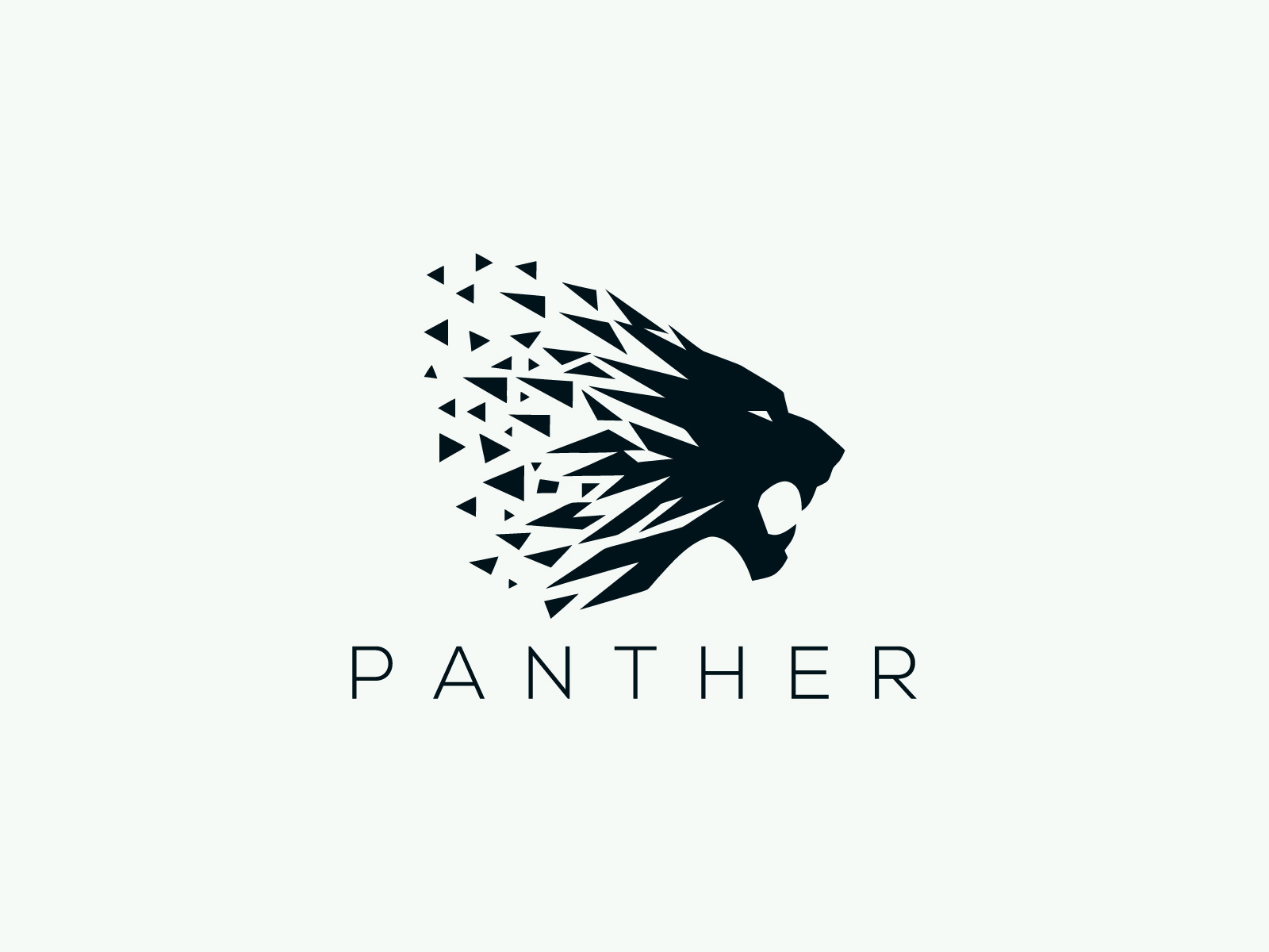 Panther Logo by HUSSNAIN GRAPHICS on Dribbble