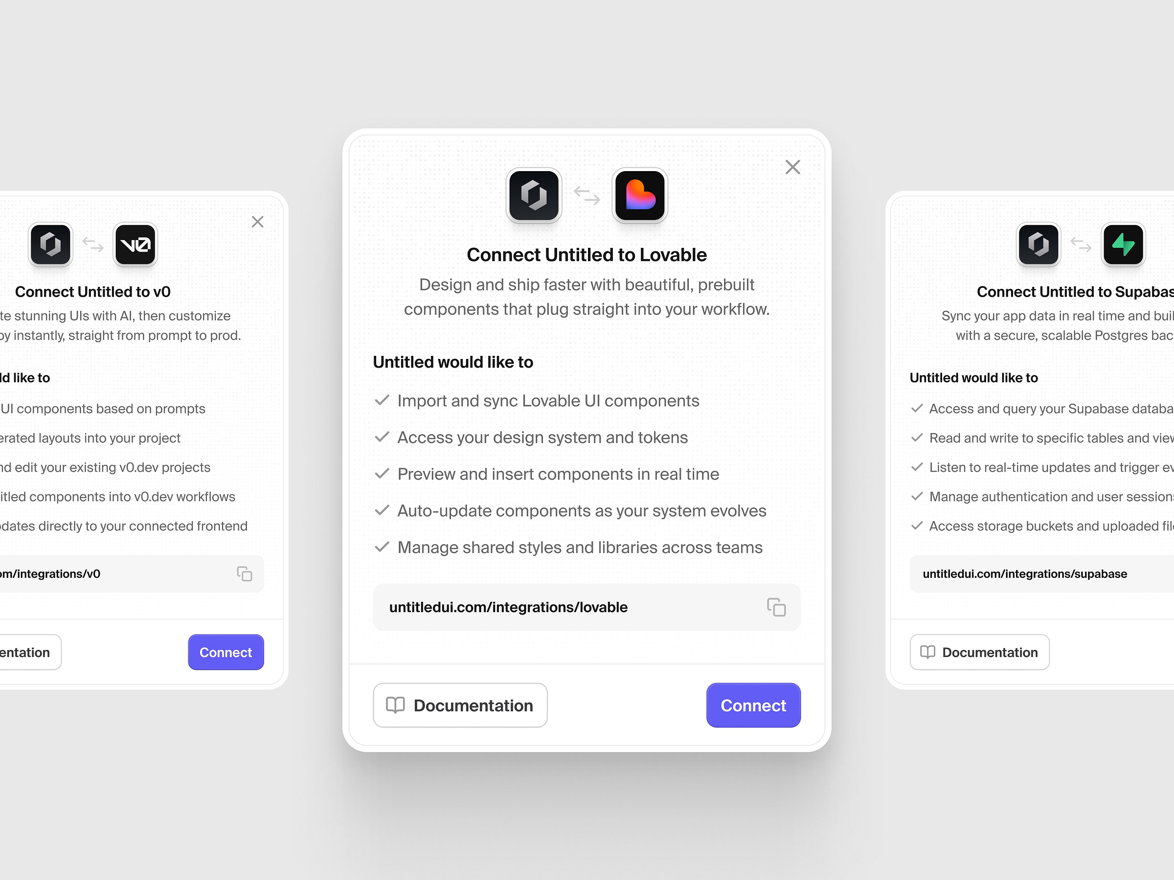 Permissions modal — Untitled UI by Jordan Hughes® on Dribbble
