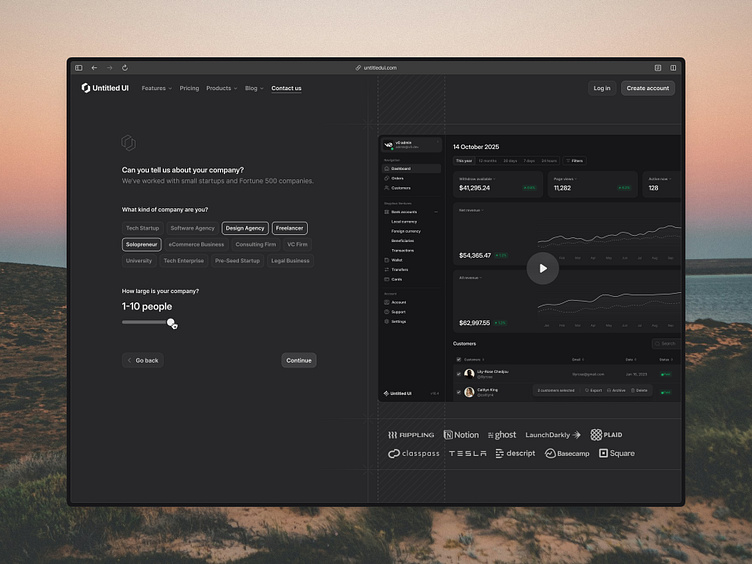 Onboarding — Untitled UI by Jordan Hughes® on Dribbble
