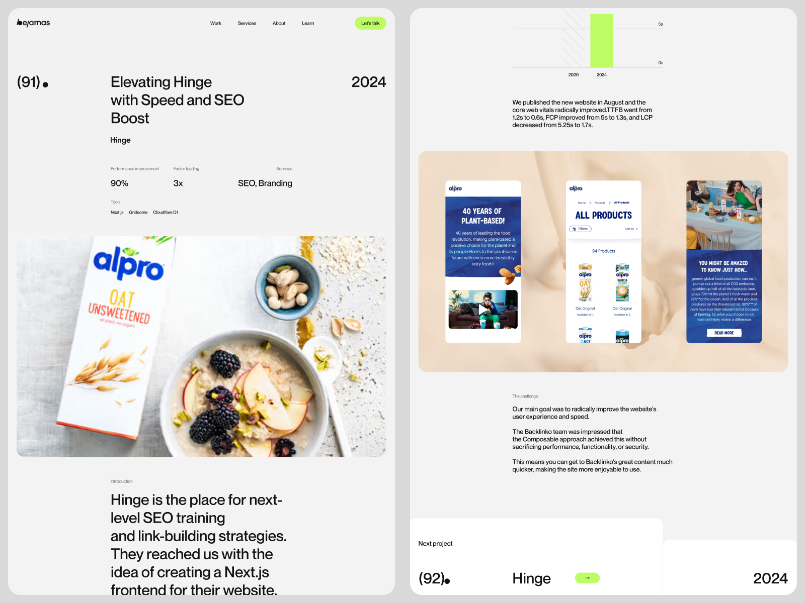 Bejamas by Piotr Kaźmierczak for Bejamas on Dribbble