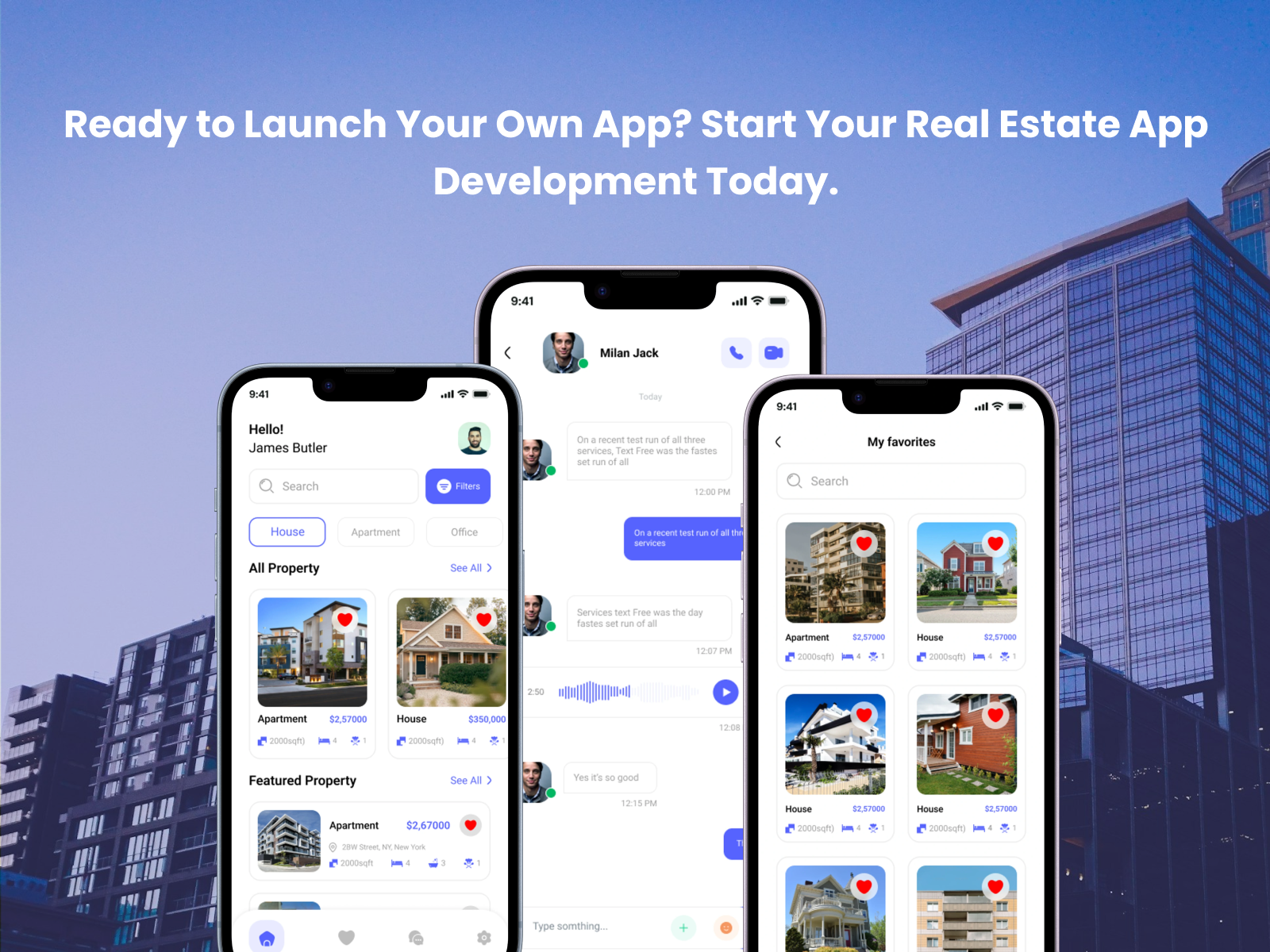 Real Estate Mobile App Design by vativeApps on Dribbble