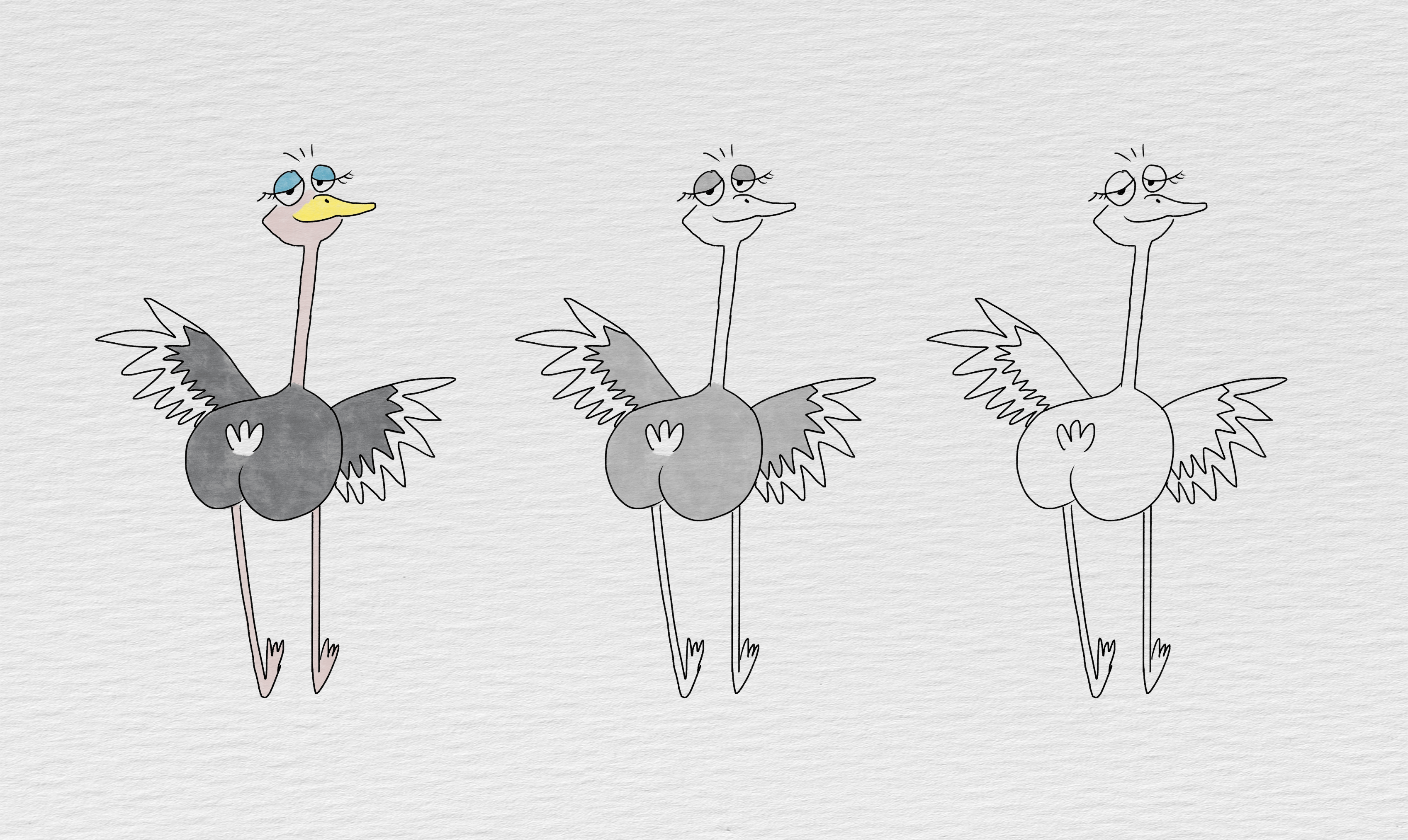 Browse thousands of Ostrich images for design inspiration | Dribbble