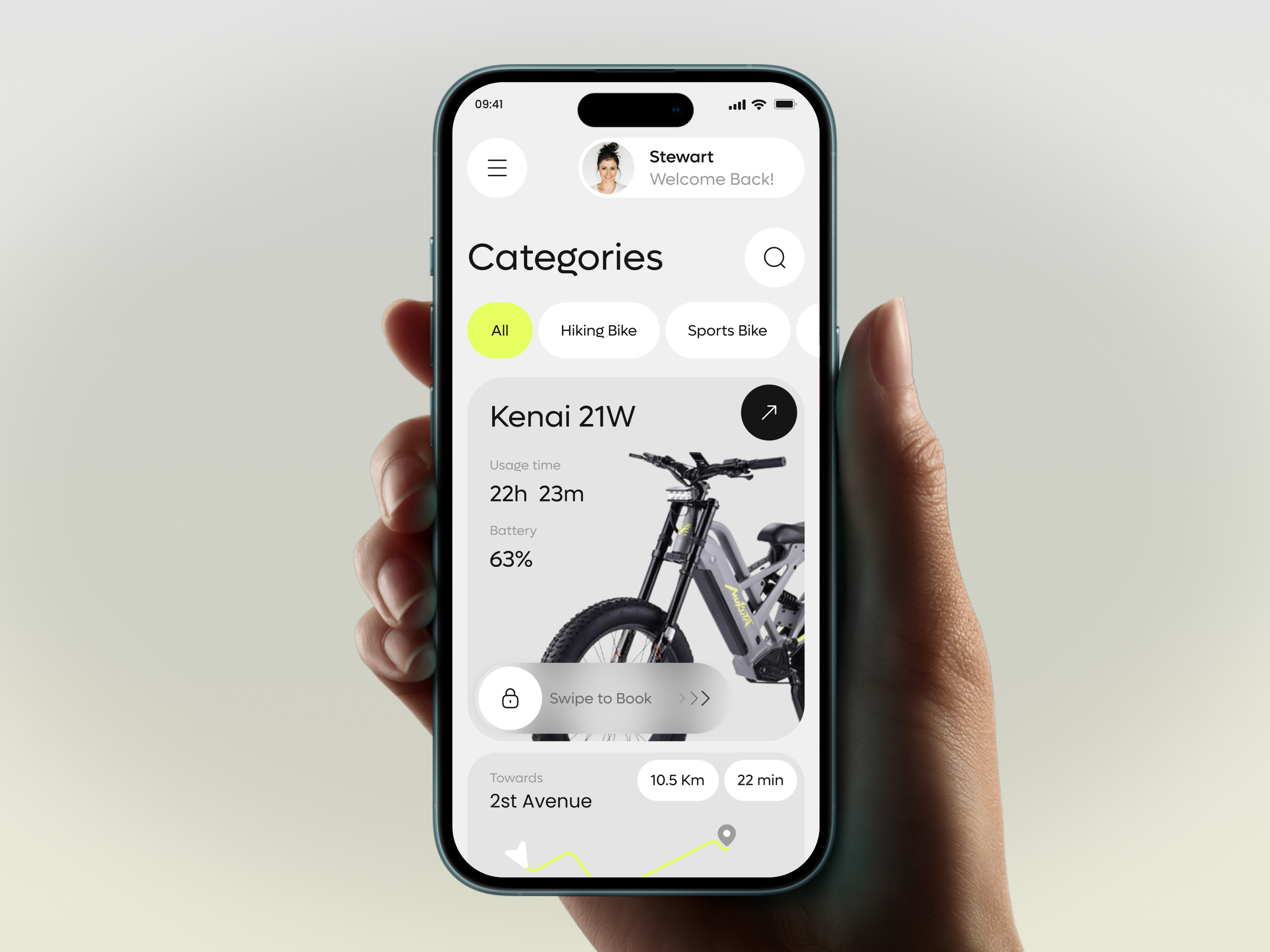 Smart Bike App Design by Md Rahamat Hawlader on Dribbble