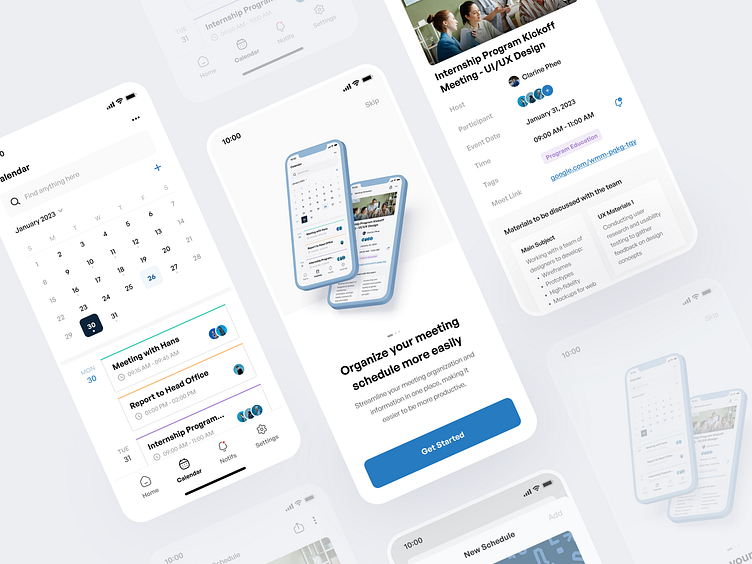 📍Ormetz • Meeting Organize App by Viola Dwi 🖖 for 10am Studio on Dribbble