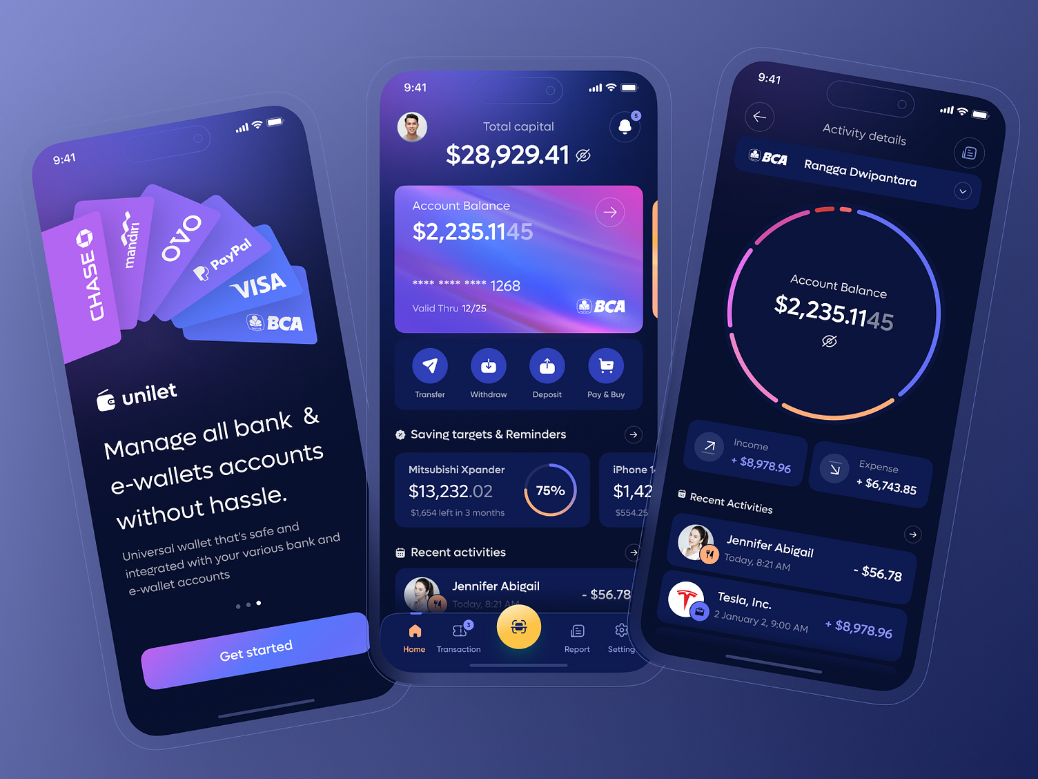 Universal Digital Wallet for various Banks & e-Wallets by Hyperfantasy ...