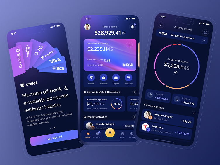 Universal Digital Wallet for various Banks & e-Wallets by Hyperfantasy ...