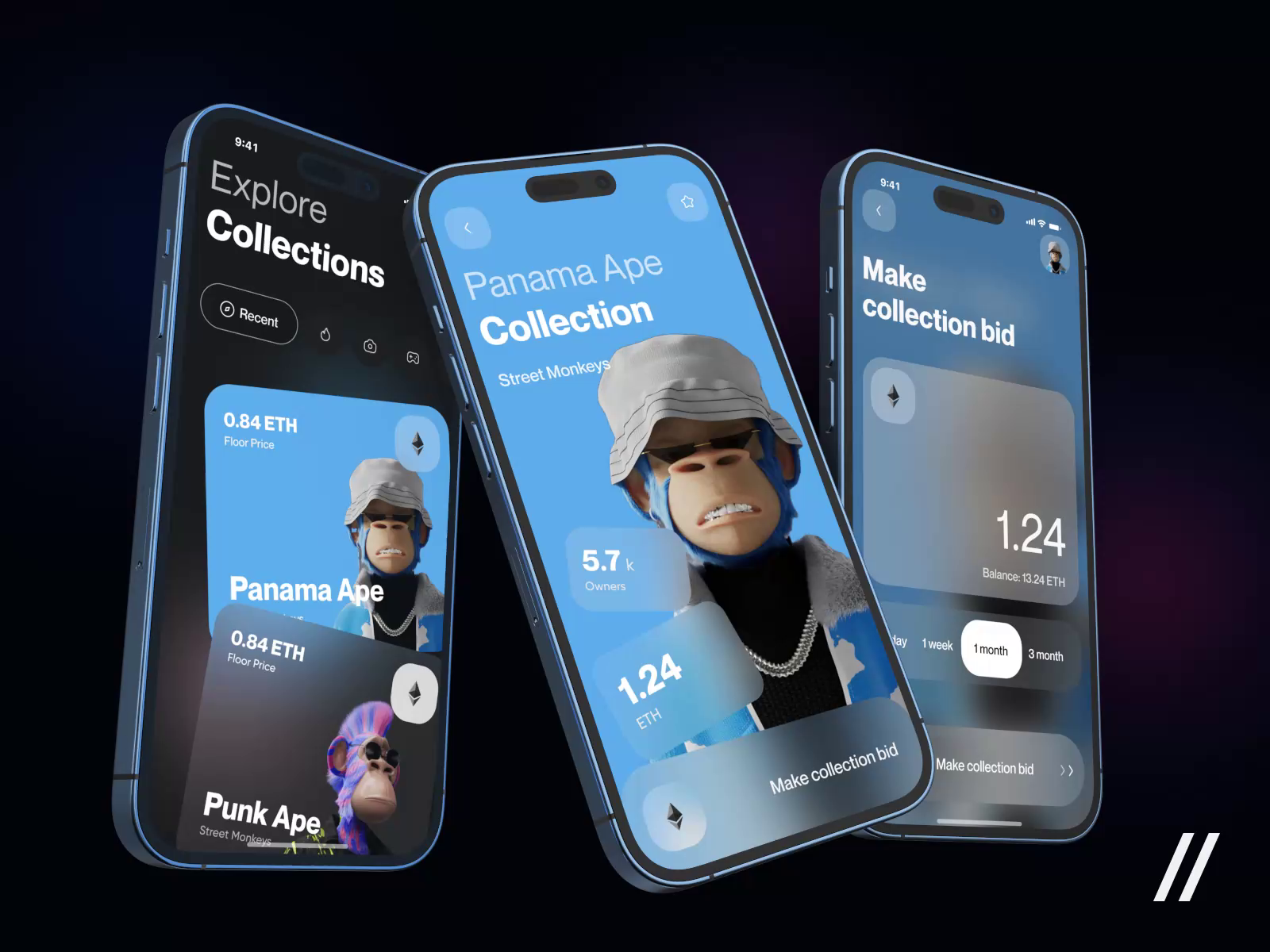 NFT Marketplace Mobile IOS App by Purrweb UI/UX Agency on Dribbble