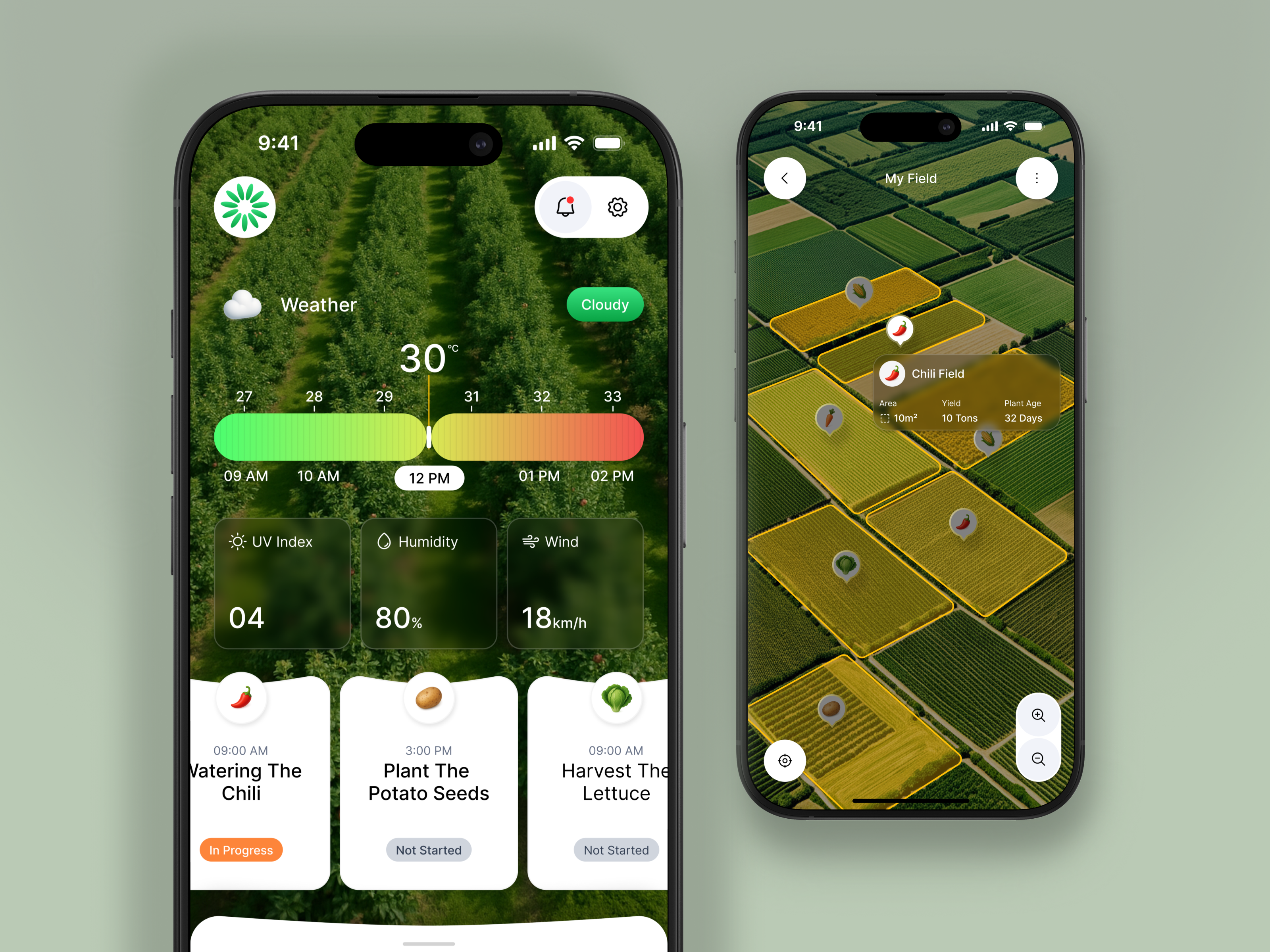 Farmland - Farm Management by Rizki 🌱 for Orenji Studio on Dribbble