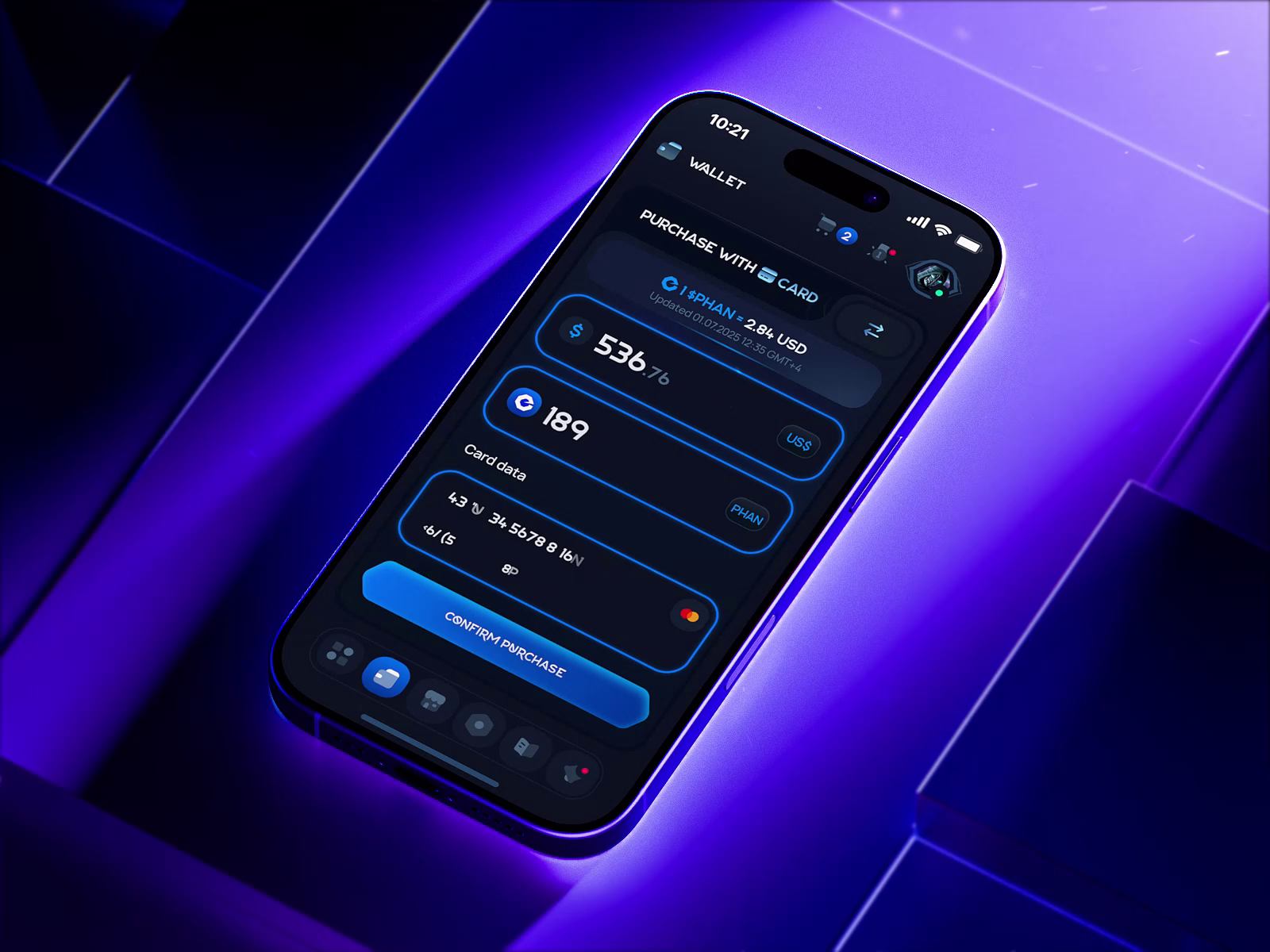 Phantom Clash: Crypto Wallet Animation by Vlad Goncharov for Flatonica ...