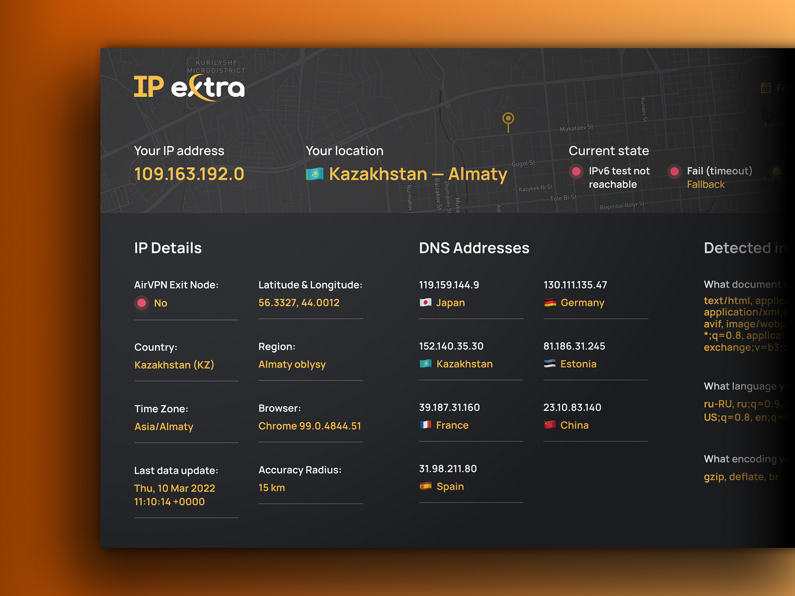 IP detection service 🚔 by Polecat Agency on Dribbble