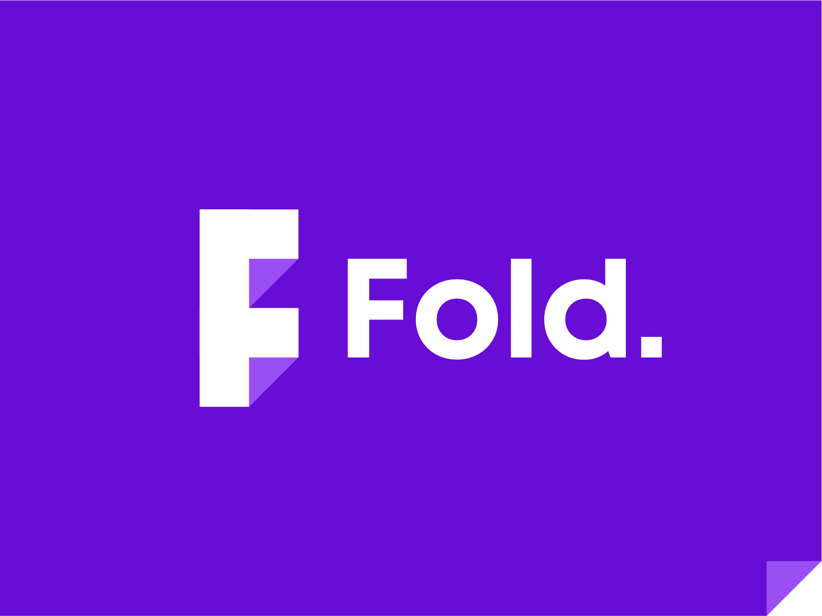Fold, digital document management logo design: folded F letter by Alex ...