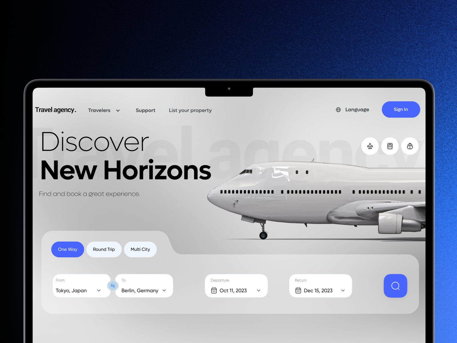 flight & hotel booking web ui design by Roohi Koohi on Dribbble