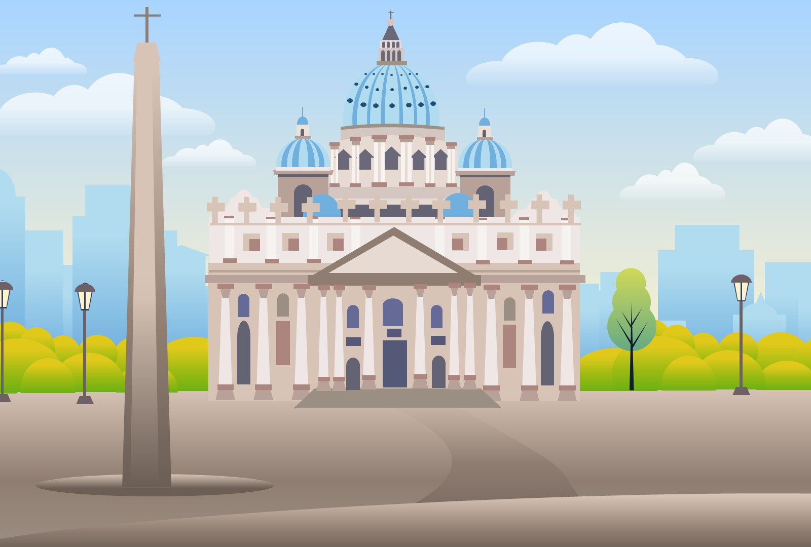 Vatican City: St. Peter's Basilica Art by Creativedia Studio on Dribbble