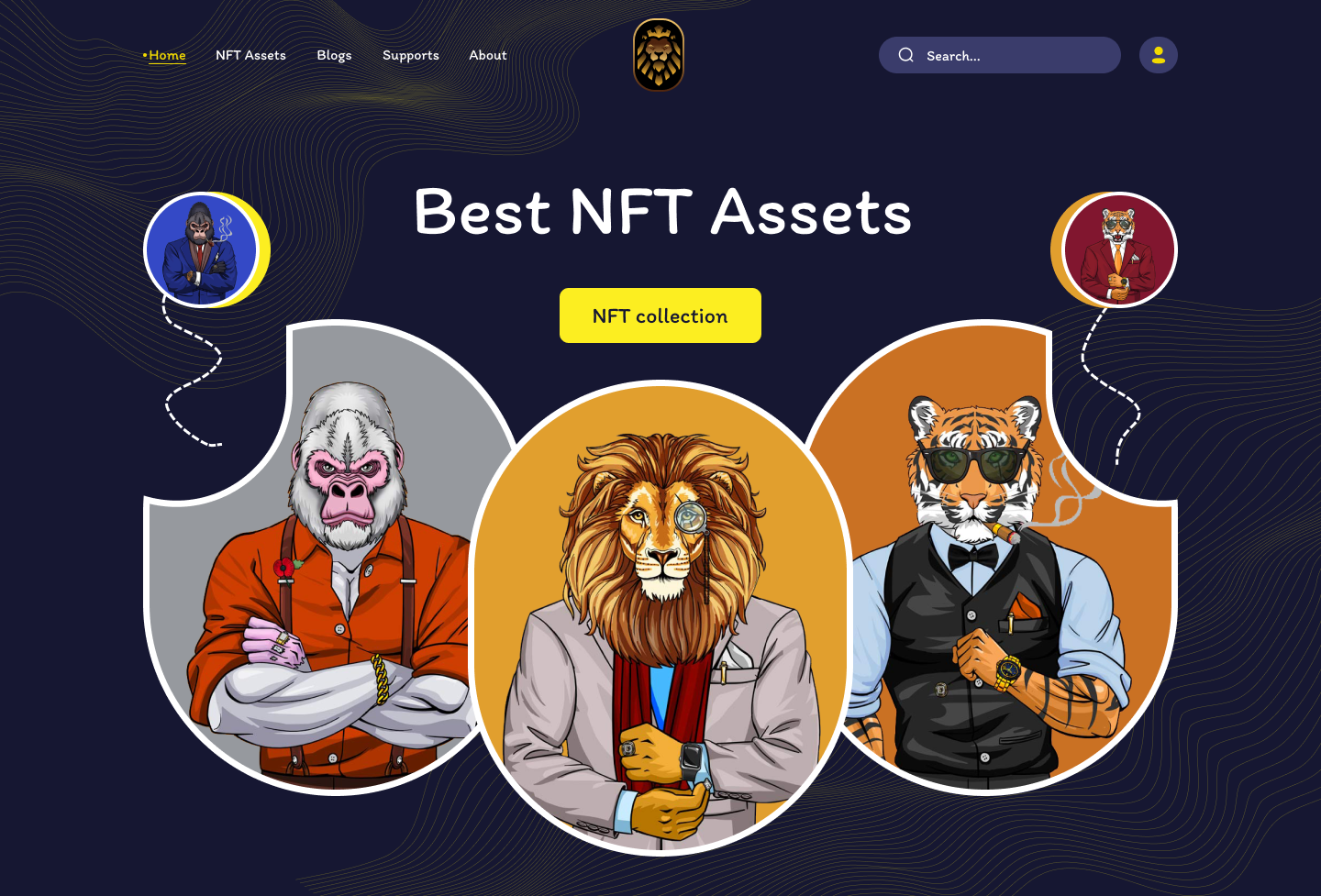Prime NFT - Marketplace UX/UI Design by ARTUR YERMAKOV on Dribbble