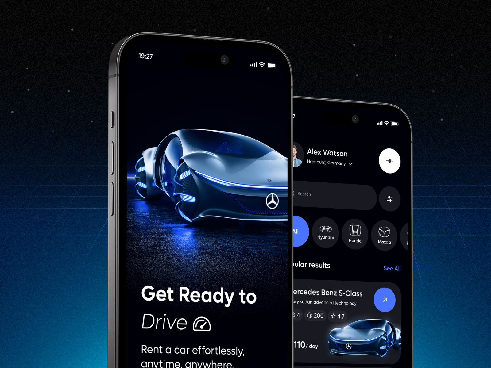 Car assistant mobile application ui design by Roohi Koohi on Dribbble