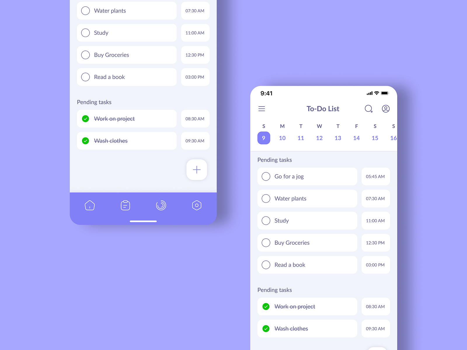 Day 42 | To-Do List UI | 100 Days UI Challenge by MOHIT SAHU on Dribbble