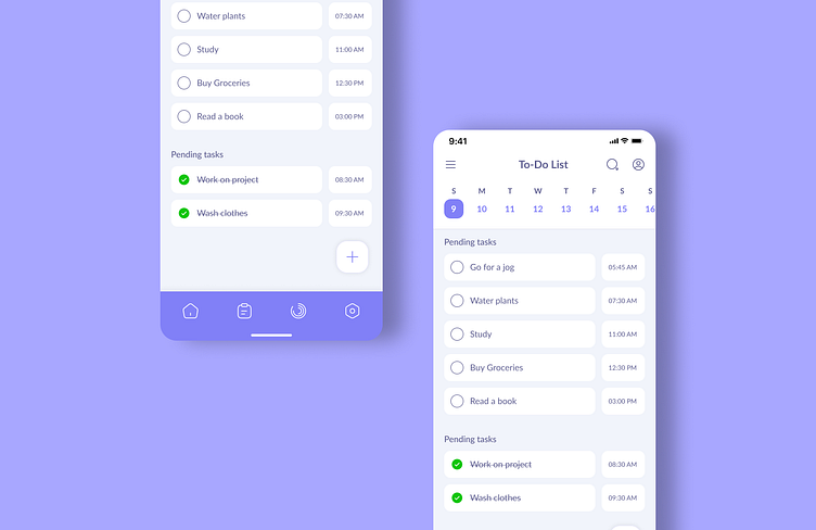 Day 42 | To-Do List UI | 100 Days UI Challenge by MOHIT SAHU on Dribbble