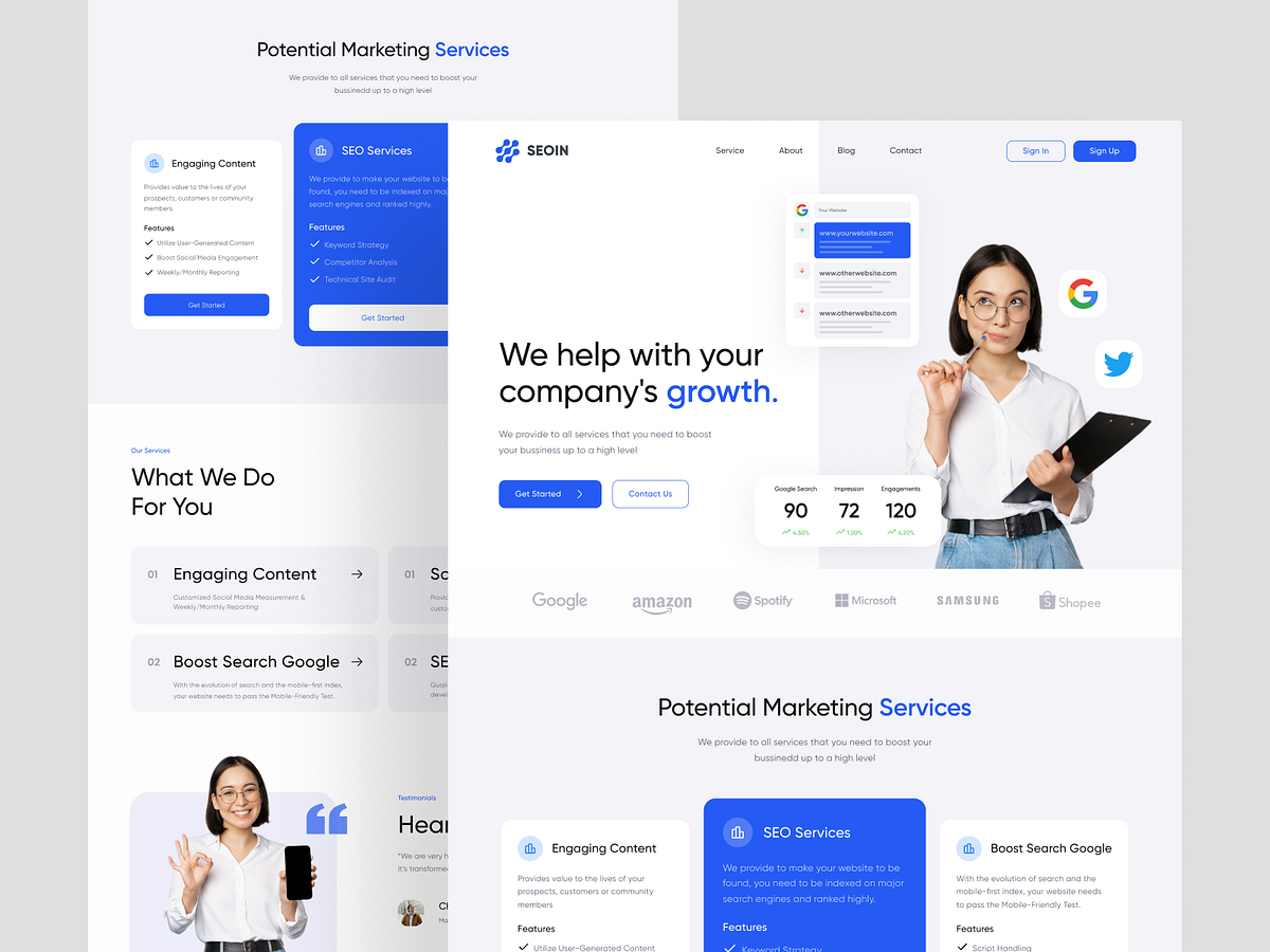 Digital Marketing Website designs, themes, templates and downloadable ...