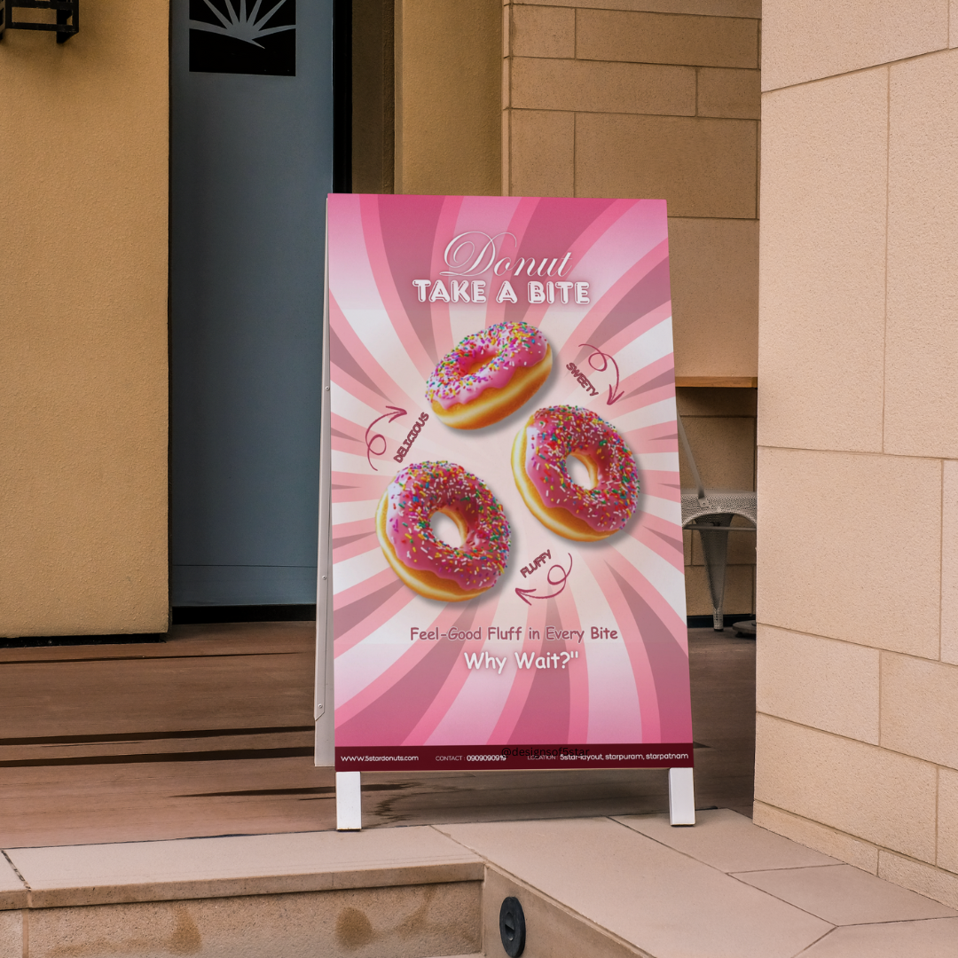 Browse thousands of Donut Poster images for design inspiration | Dribbble