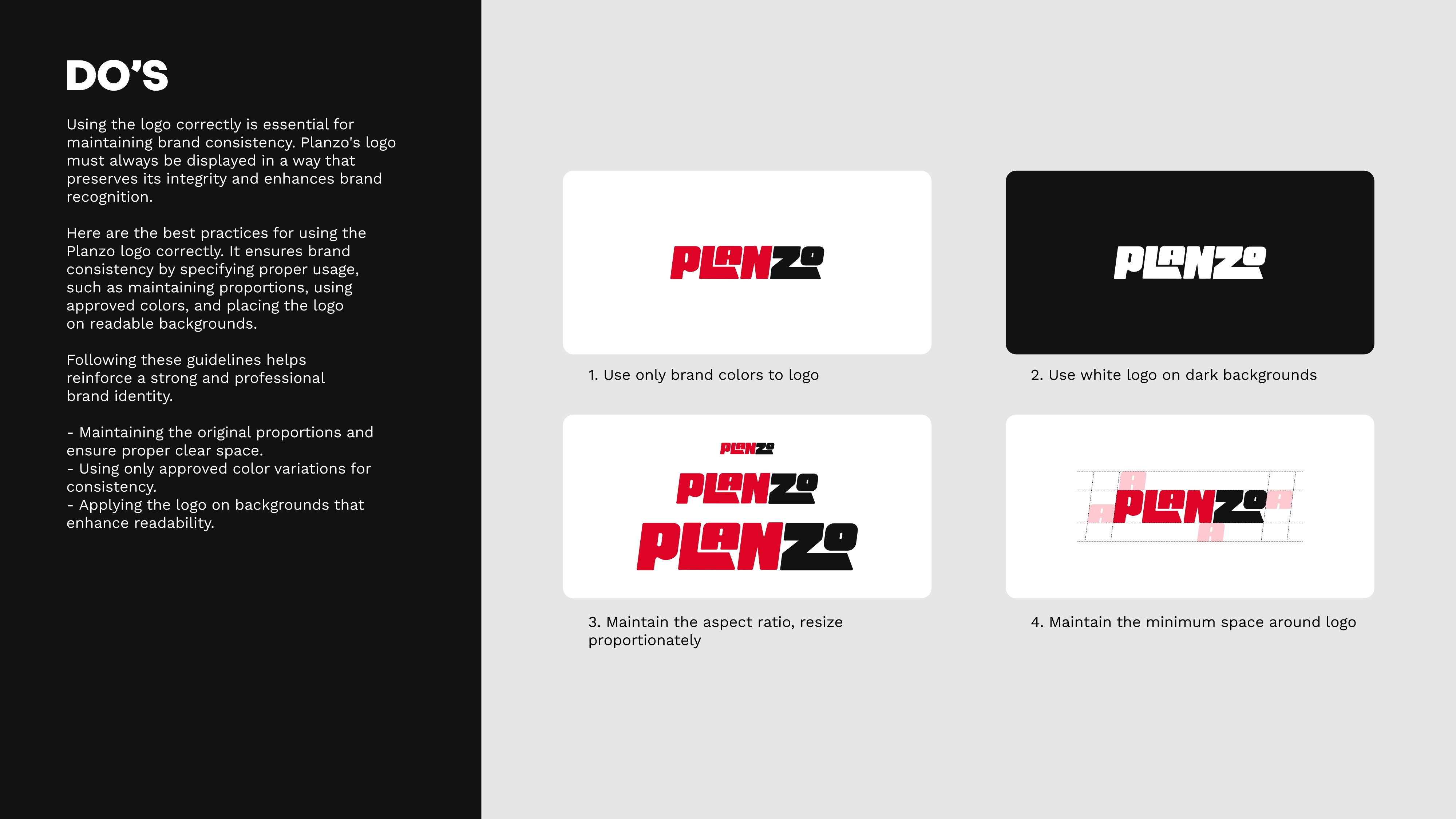 Planzo Brand Guidelines by Versatile Kabir on Dribbble