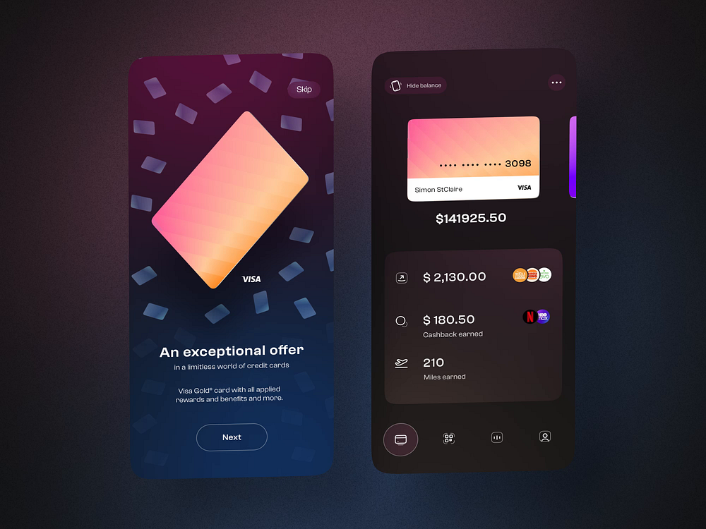 Financial App: QR payment flow by Ronas IT | UI/UX Team on Dribbble