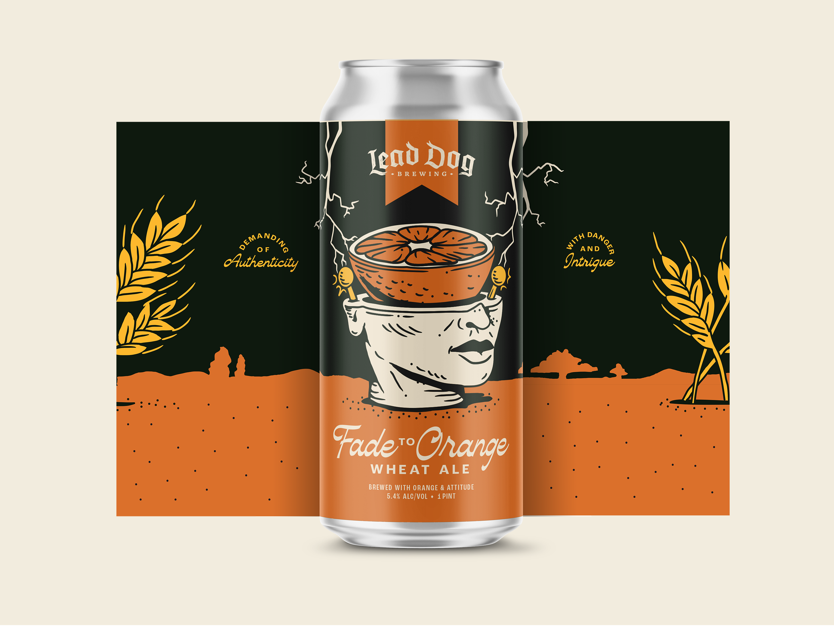 Label Design for Reno, Brewery - Lead Dog Brewing Company by Commence ...
