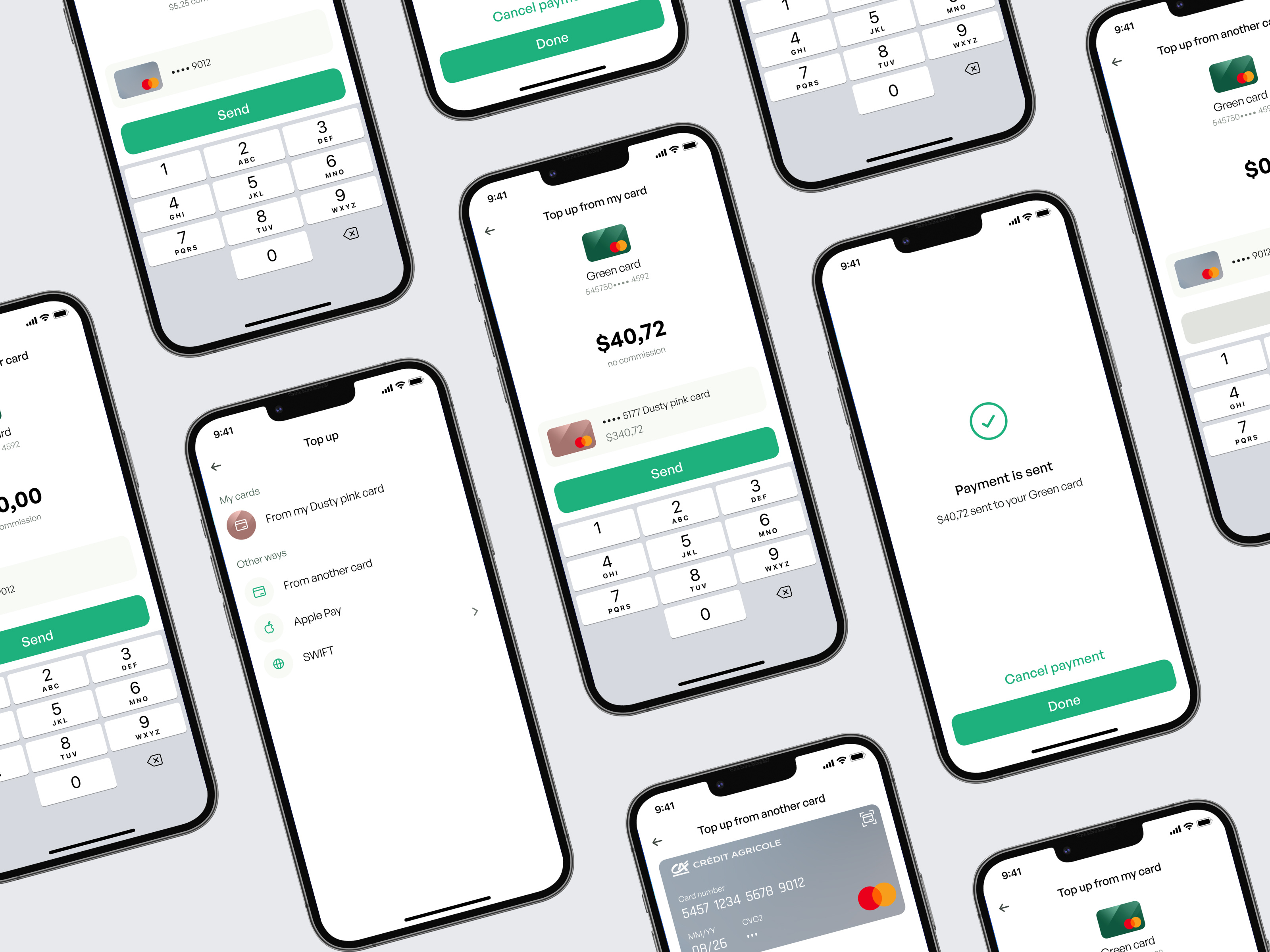 Tessera - Mobile Banking App by Awesomic on Dribbble
