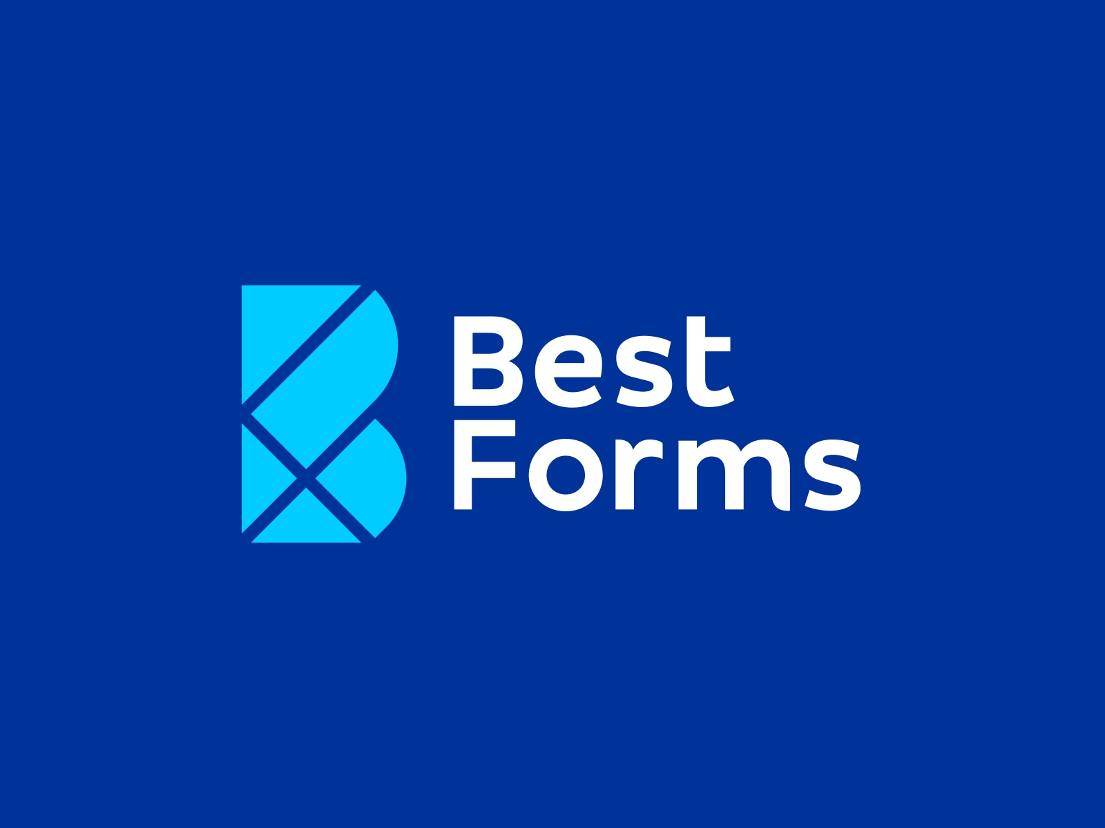 BestForms, visual modular UI builder logo design by Alex Tass, logo ...