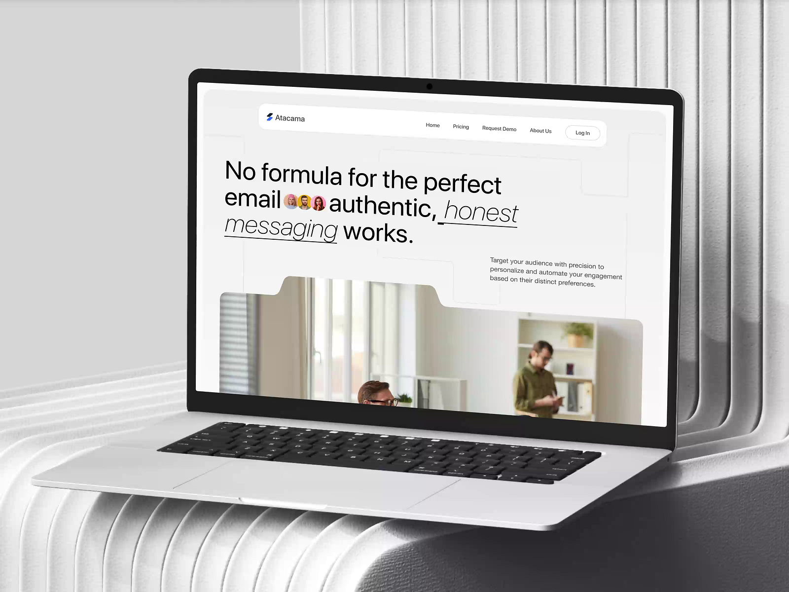 CRM Landing Page – Engage, Convert & Retain by Ofspace UX/UI on Dribbble