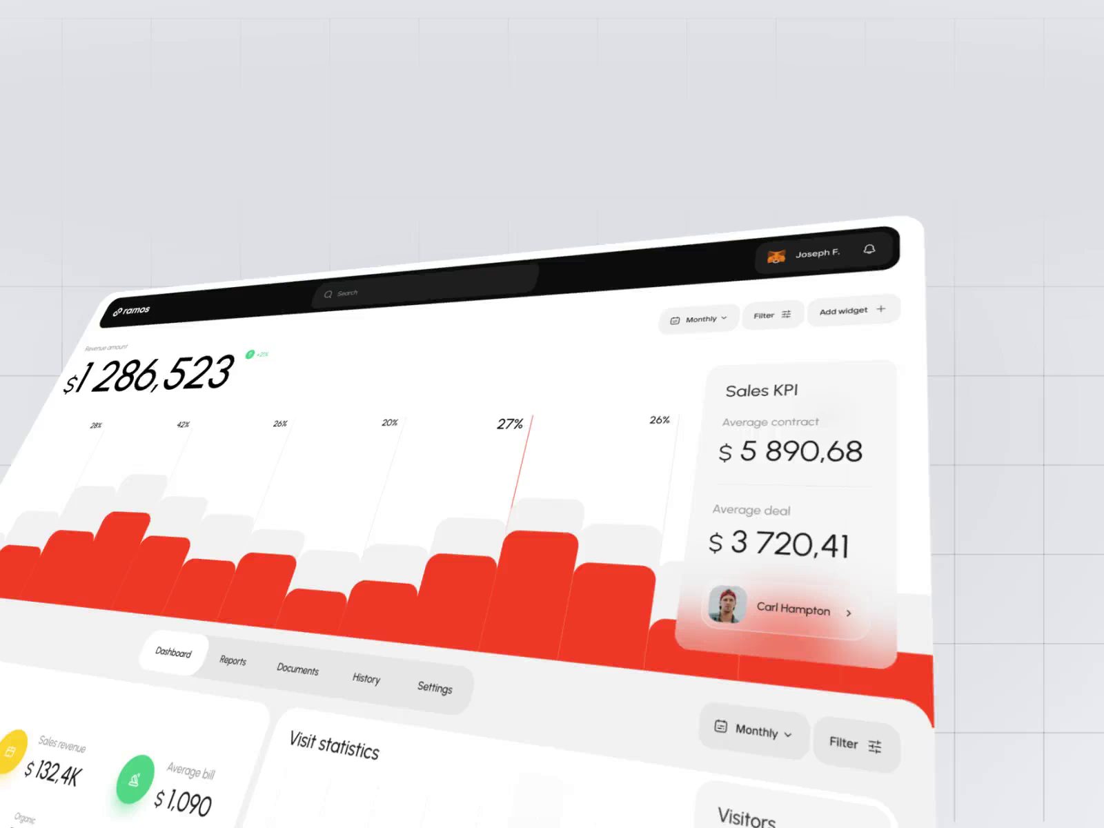 UX/UI design of the digital analytics platform by Outcrowd UI/UX on Dribbble