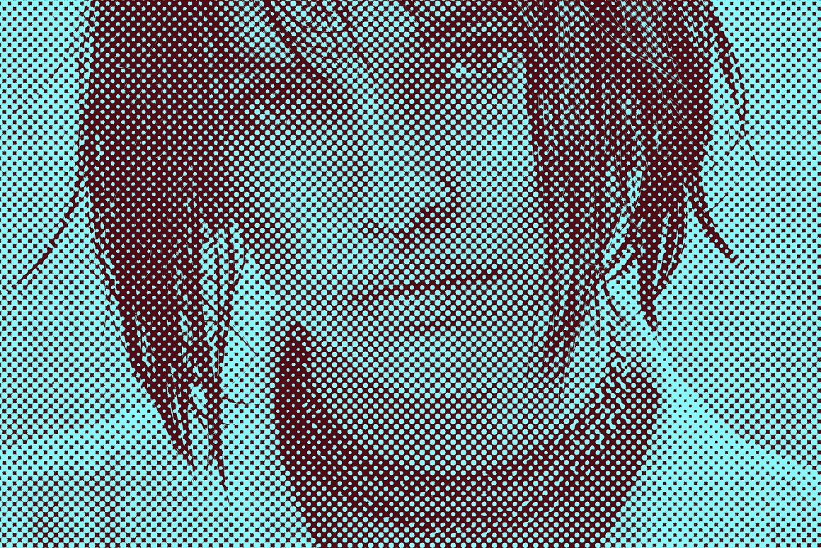 Old Halftone Photo Effect by Pixelbuddha on Dribbble