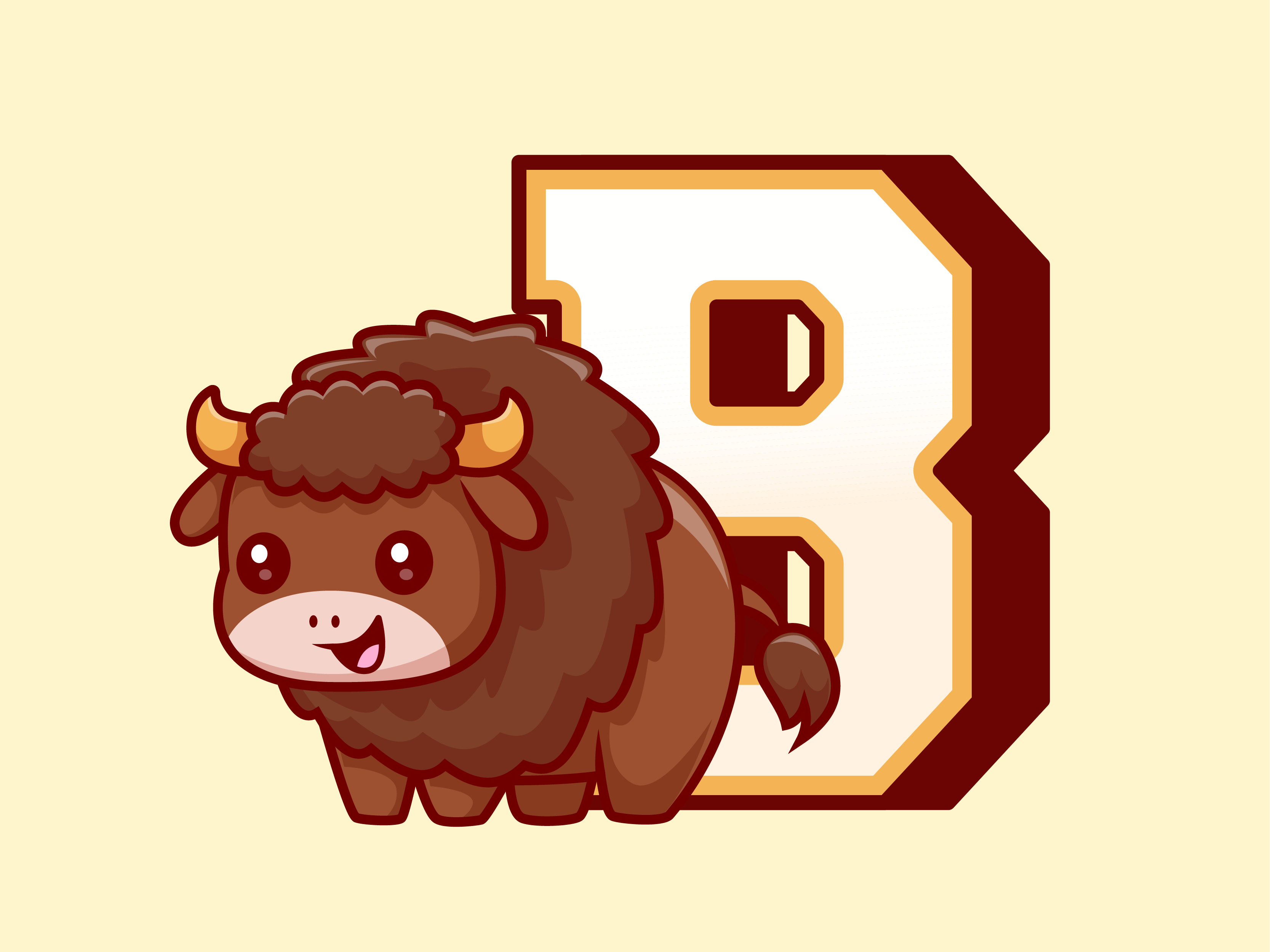 B Alphabet Animals🦇🐻🐃 by catalyst on Dribbble