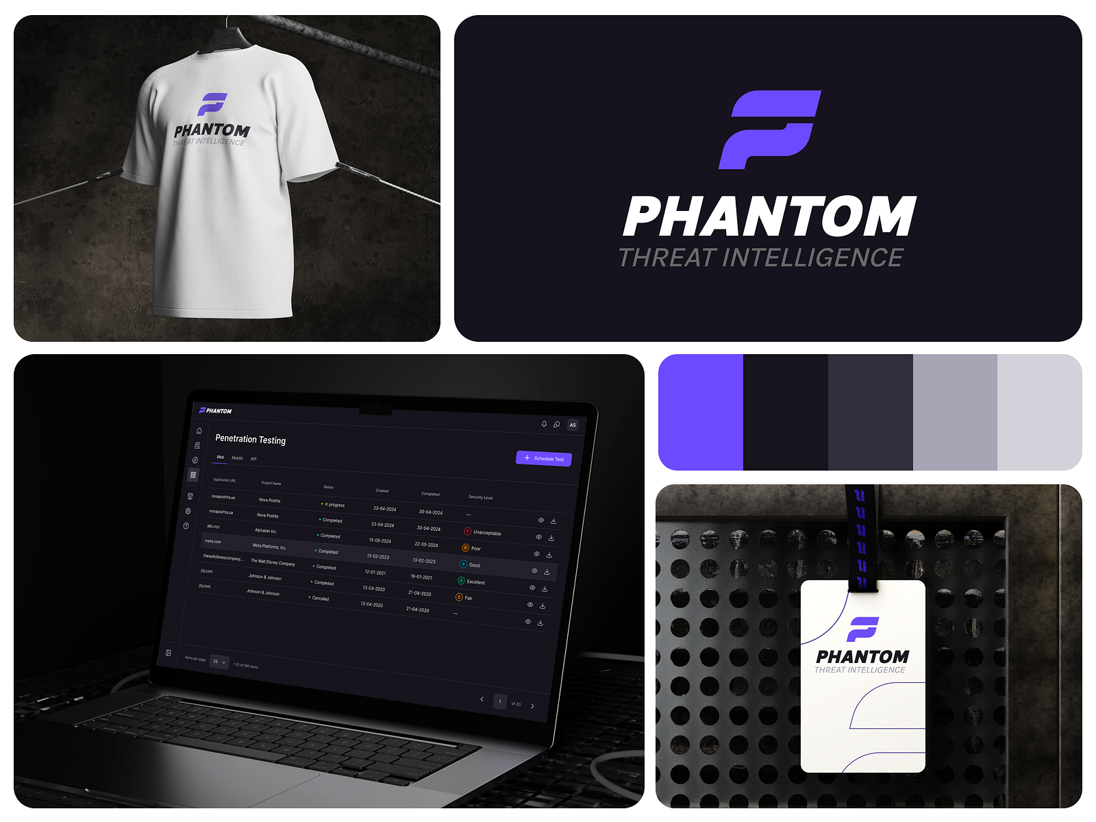 Threat Intelligence Logo Concept | Phantom by Stepan T. for Stfalcon on ...