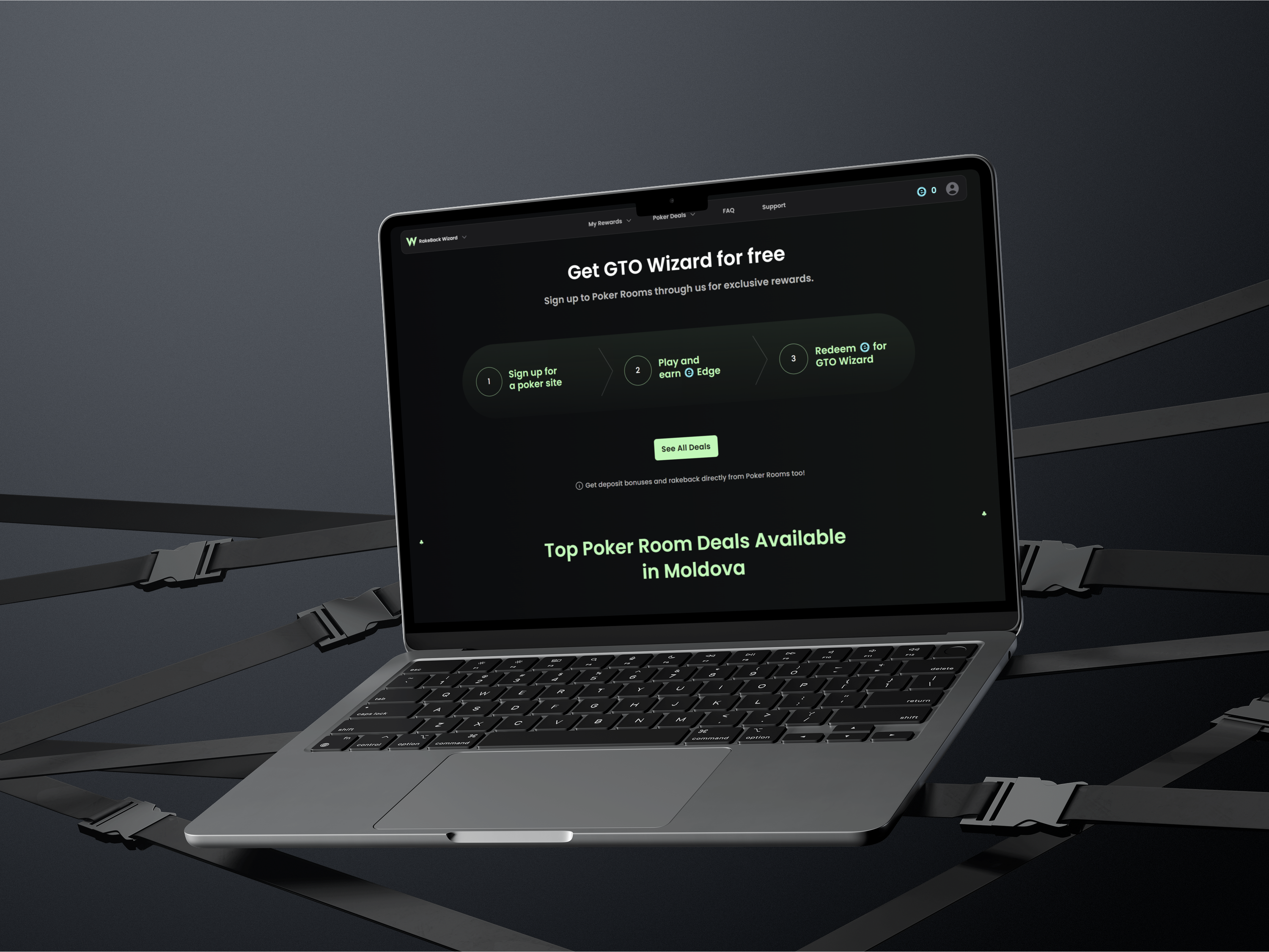 Rakeback Wizard UX/UI design by Arthur Zudin on Dribbble