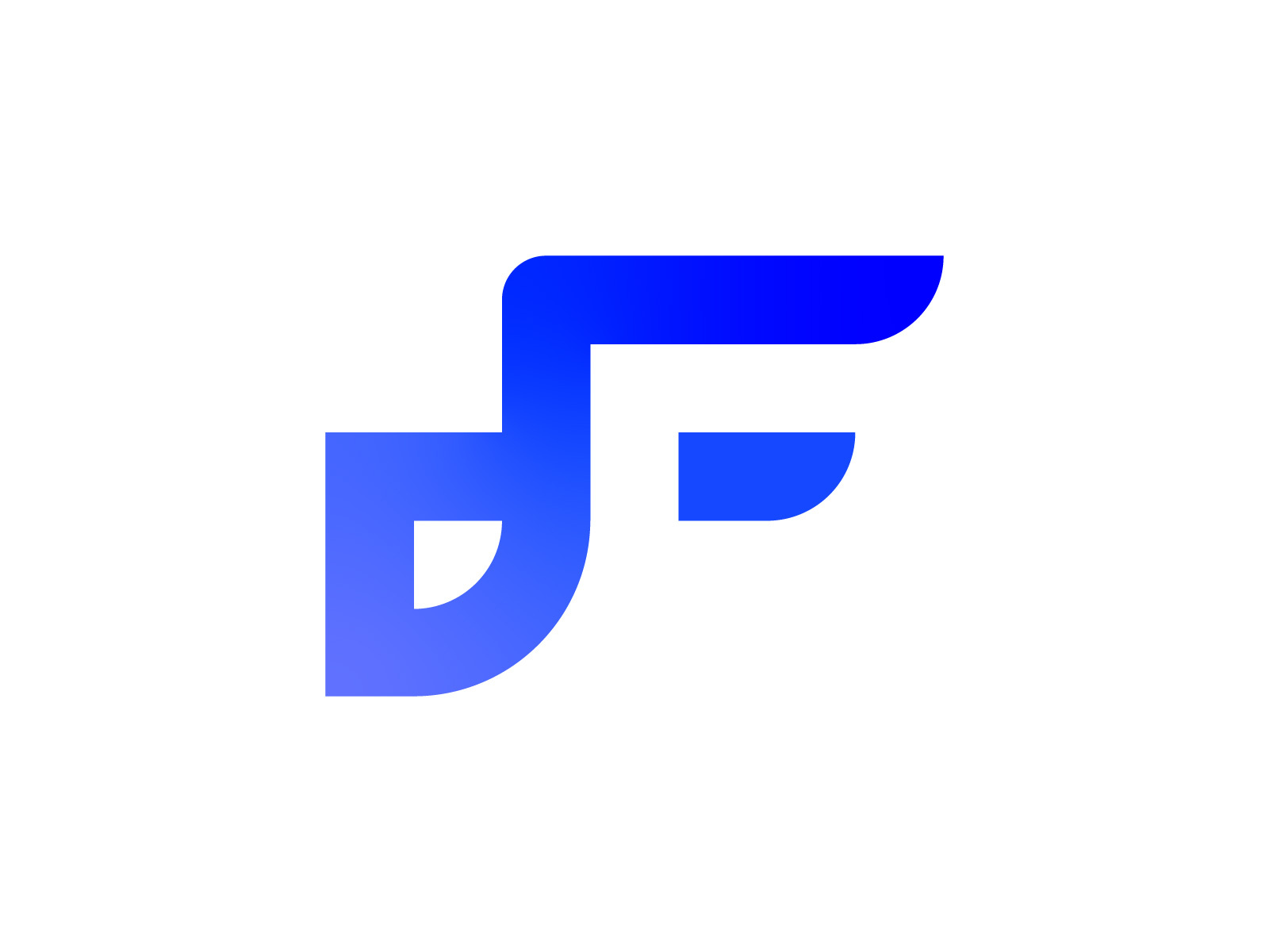 Abstract F Logo / F Letter Logo/ Futuristic F Lettermark/ F logo by ...