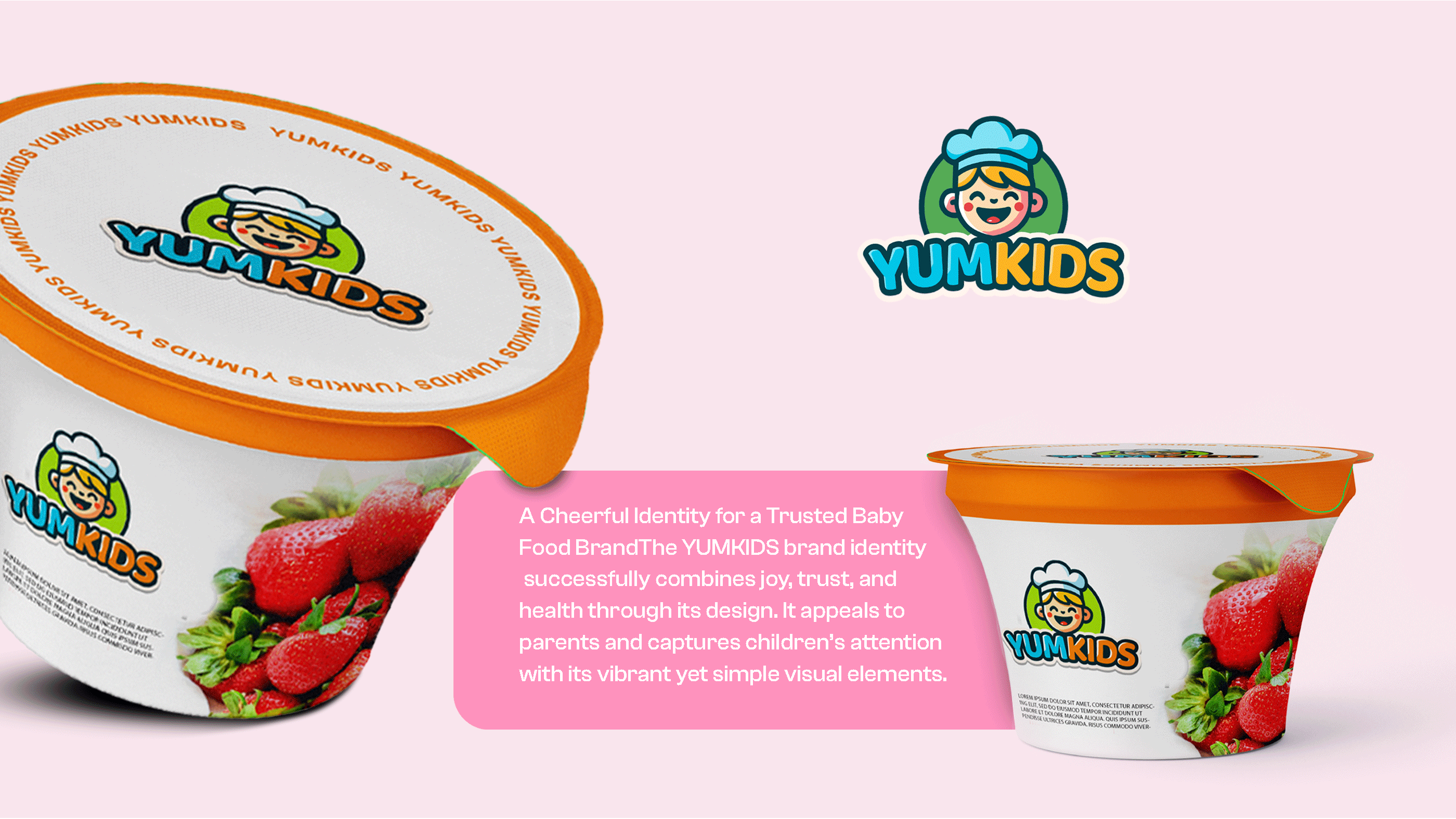 YUMKIDS Baby Food | Brand Identity by Md Samirul Islam on Dribbble