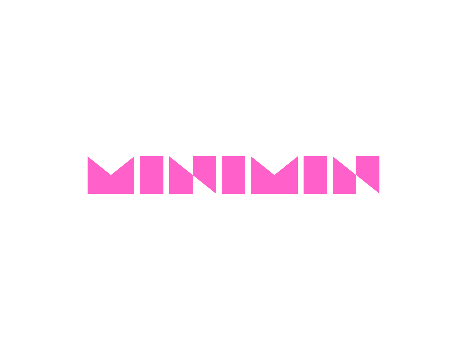 Minimin, indie animation and games studio logo design by Alex Tass ...