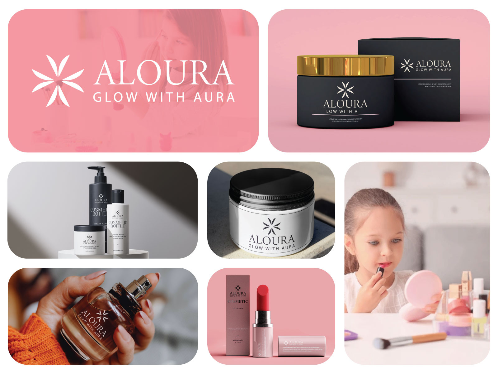 Glow With Purpose – ALOURA Beauty Branding Unveiled by Jahid Hasan on ...