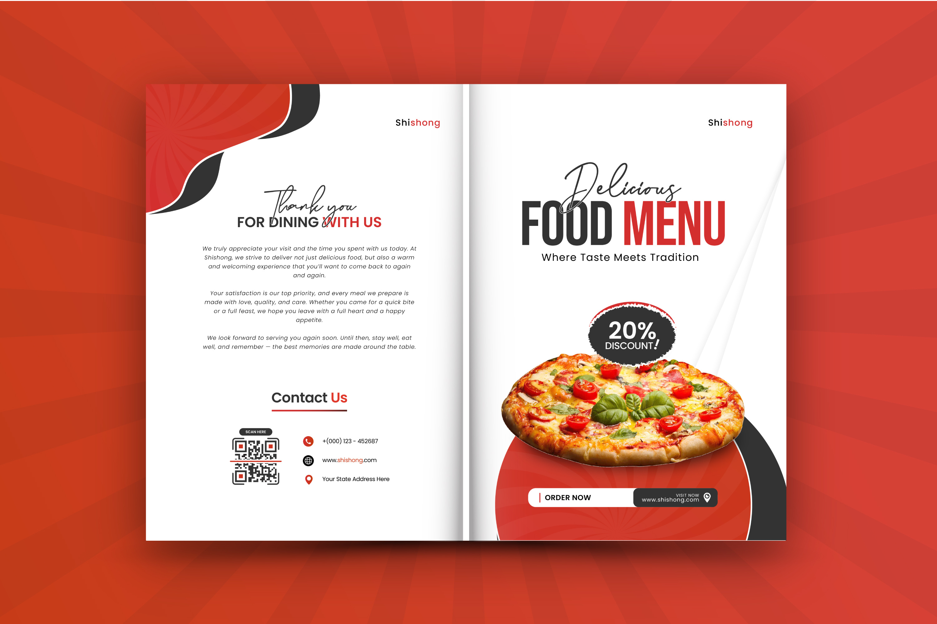 Restaurant food menu design bifold food menu by Md Ehtishum Chowdhury ...