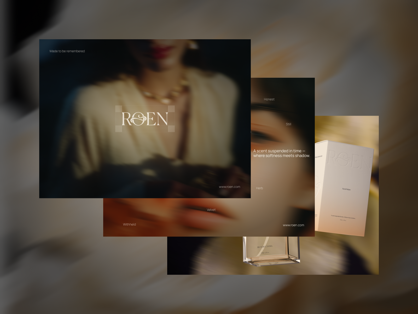 Roen - Perfume Visual Identity by Odama on Dribbble