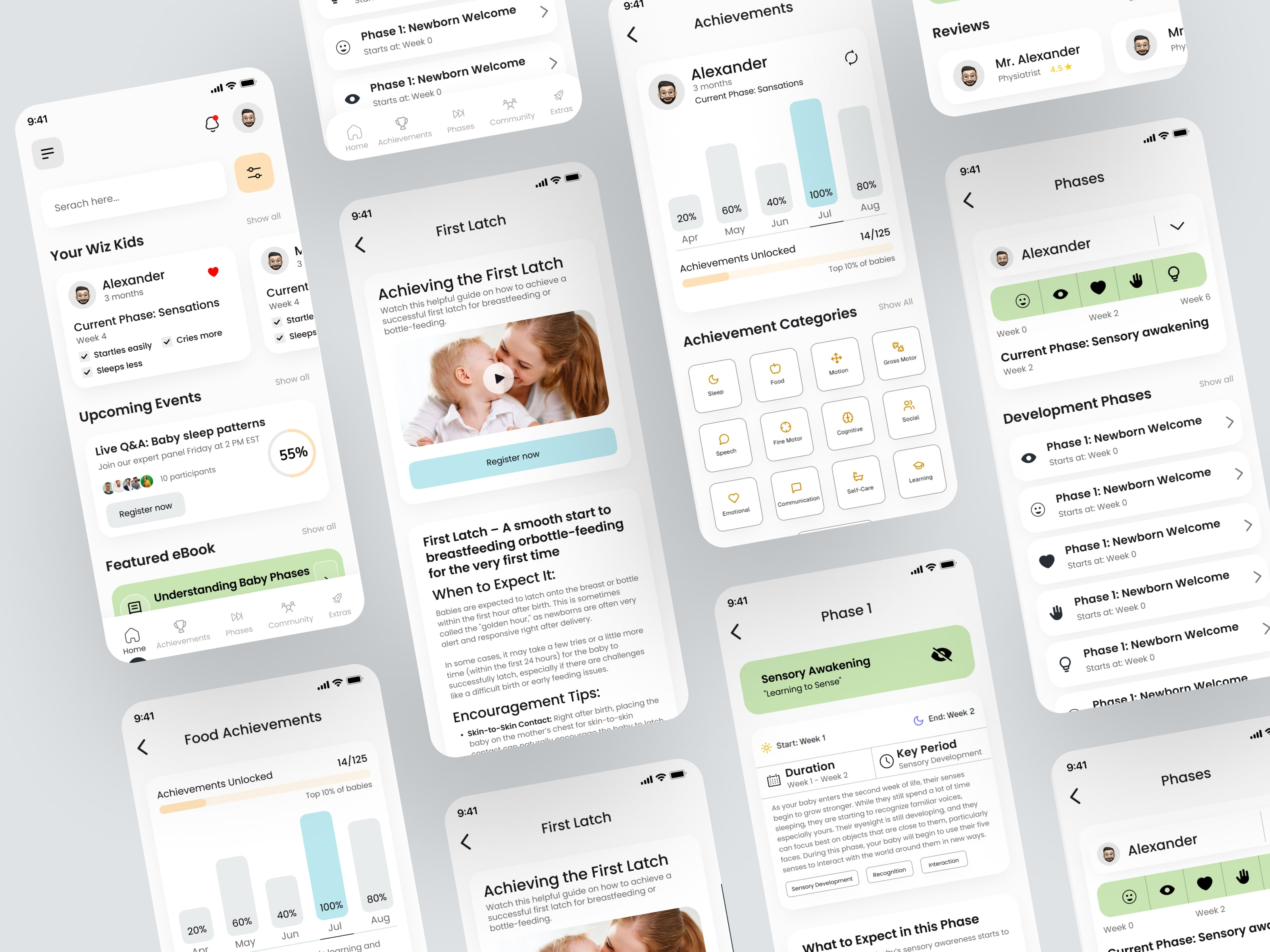 Baby Care & Parenting App Design by Tariqul islam on Dribbble
