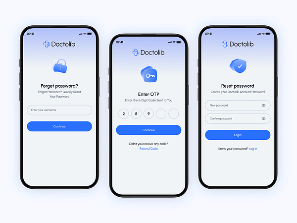 Mobile App Authentication Page Ui Design by Koushik Sarkar on Dribbble