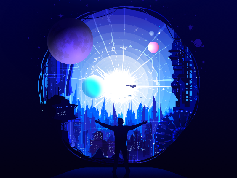 Singularity Horizon by Andrey Prokopenko 🇺🇦 on Dribbble