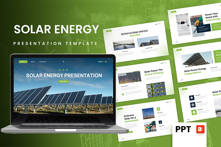 Solar Energy PowerPoint Template by AcVe Studio on Dribbble