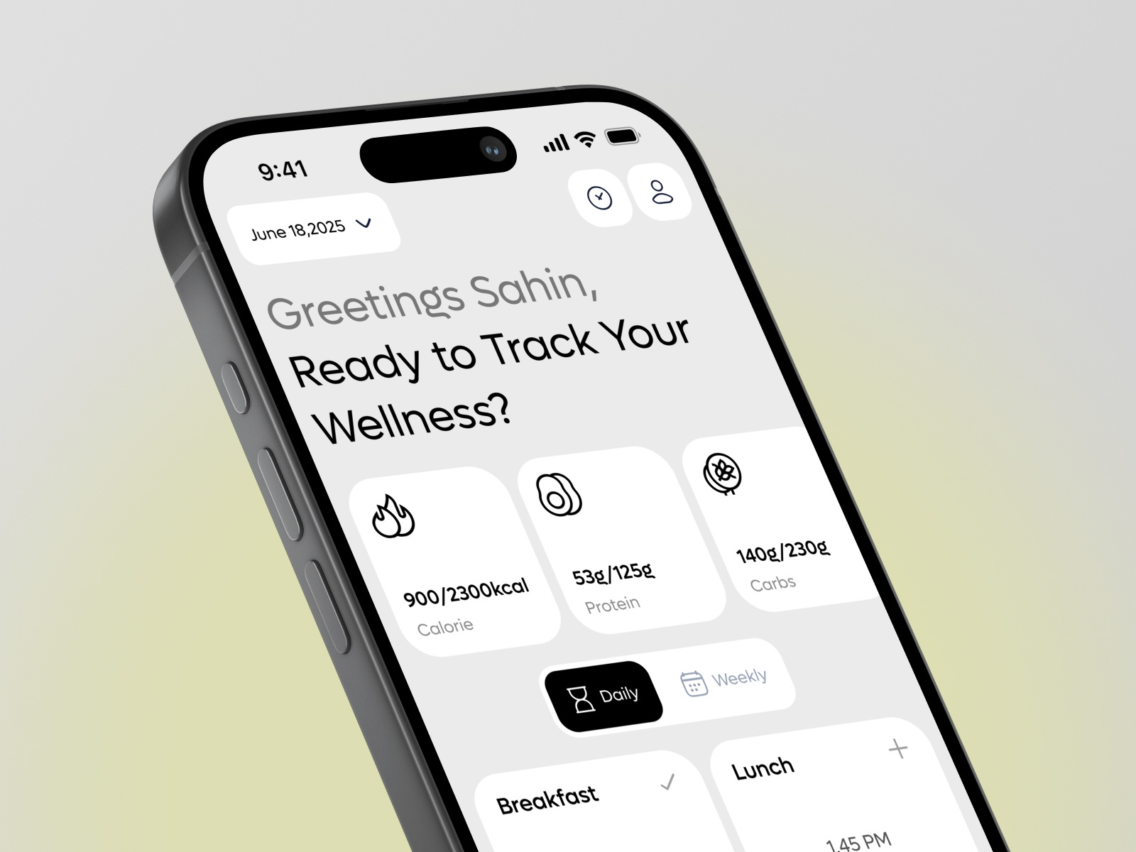 Meal Planner App | Mobile App Design by Firqah Lab-UX UI | Web Design ...