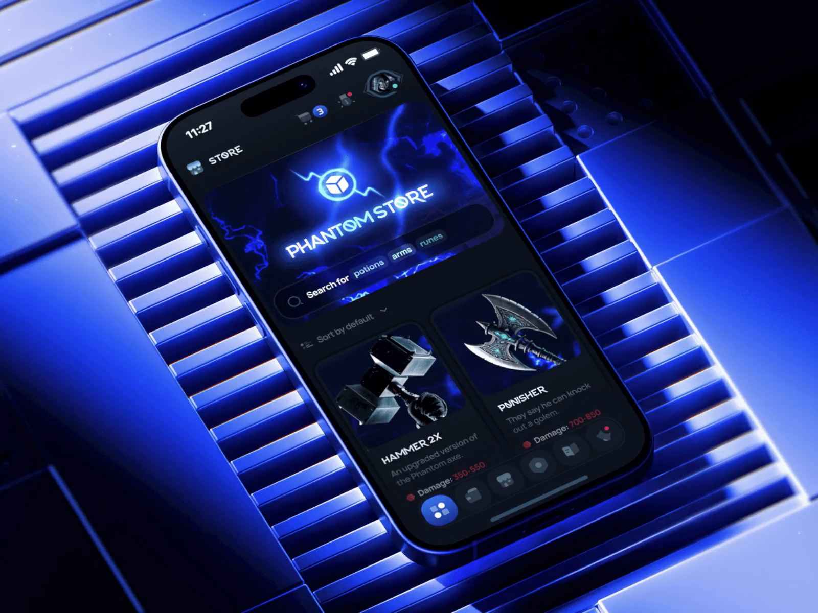 Phantom Clash: Crypto Shopping App Animation by Vlad Goncharov for ...