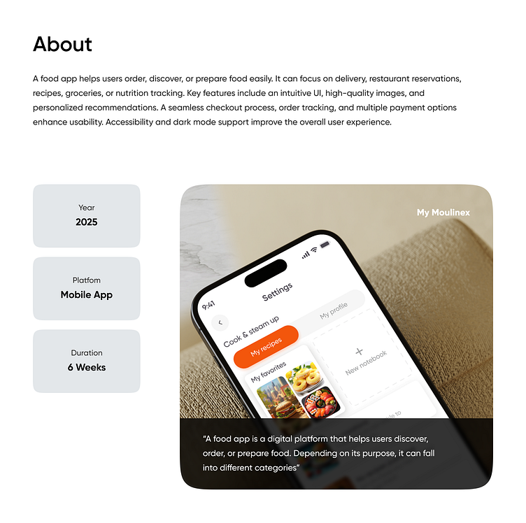 Food Recipe Mobile App | UI/UX Design by UIX Maruf Hossen on Dribbble