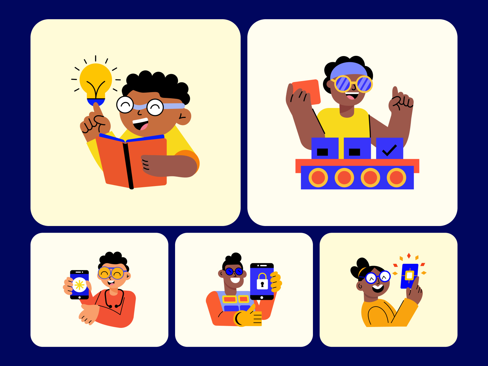 Artificial Intelligence Illustrations Art Set by Smashing Stocks on ...