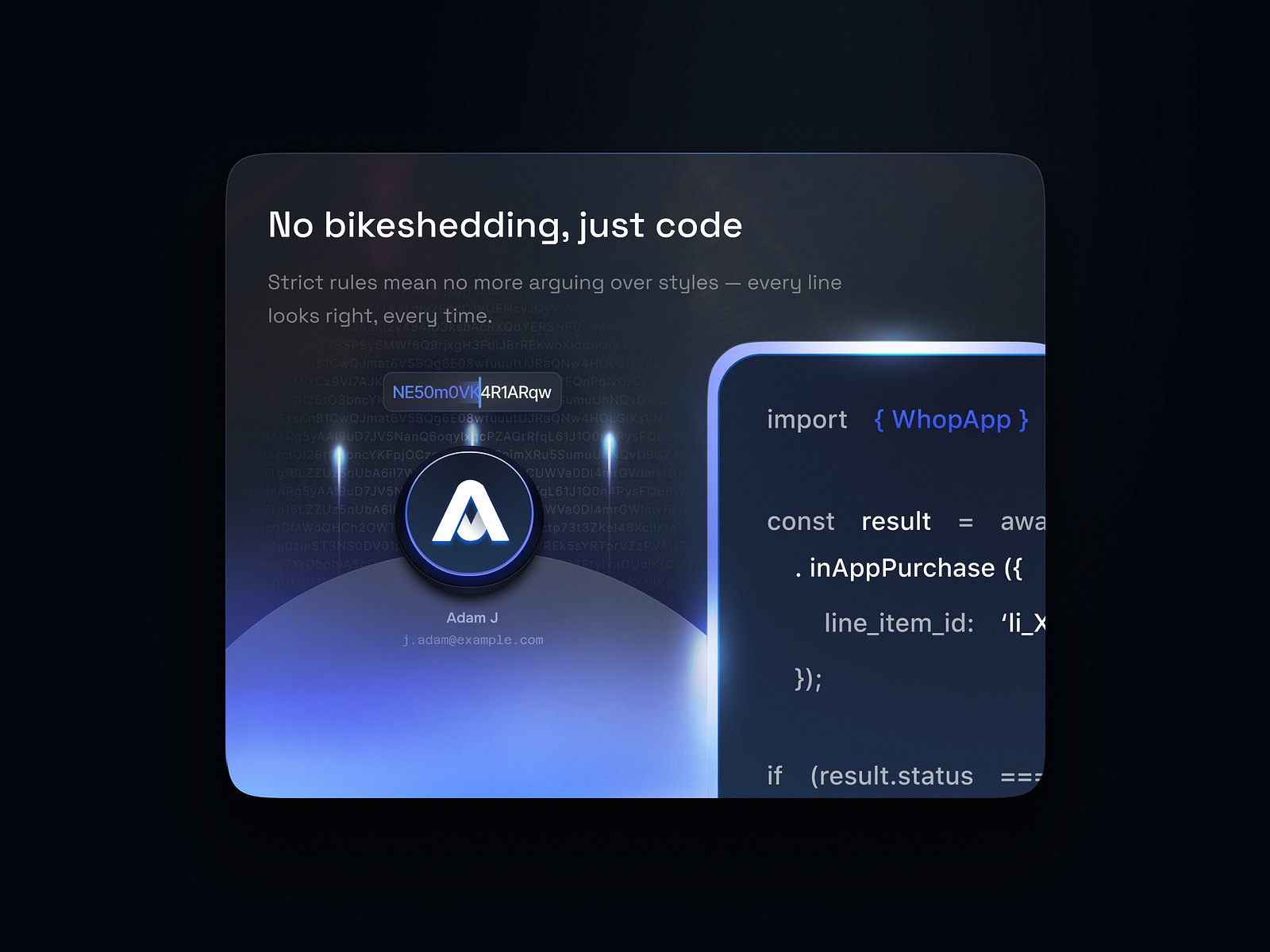 Code-First Bento — No Bikeshedding, Just Flow 💻⚙️ by Alim Joldaspayev on Dribbble