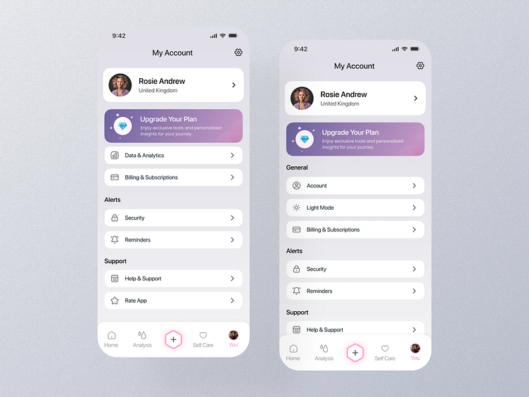 Setting Mobile App Ui by UI Ants on Dribbble